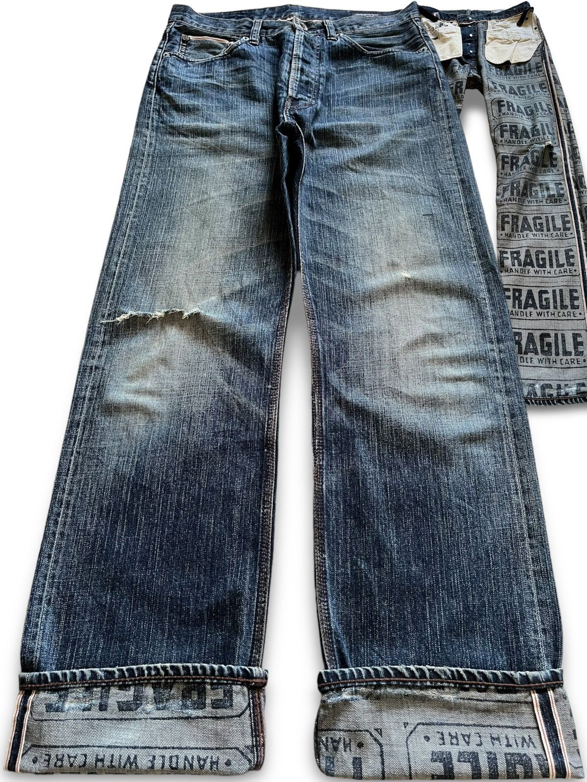 Andy Warhol × Levi's GRAILS 🔥 Levis x Andy Warhol Selvedge Distressed ...