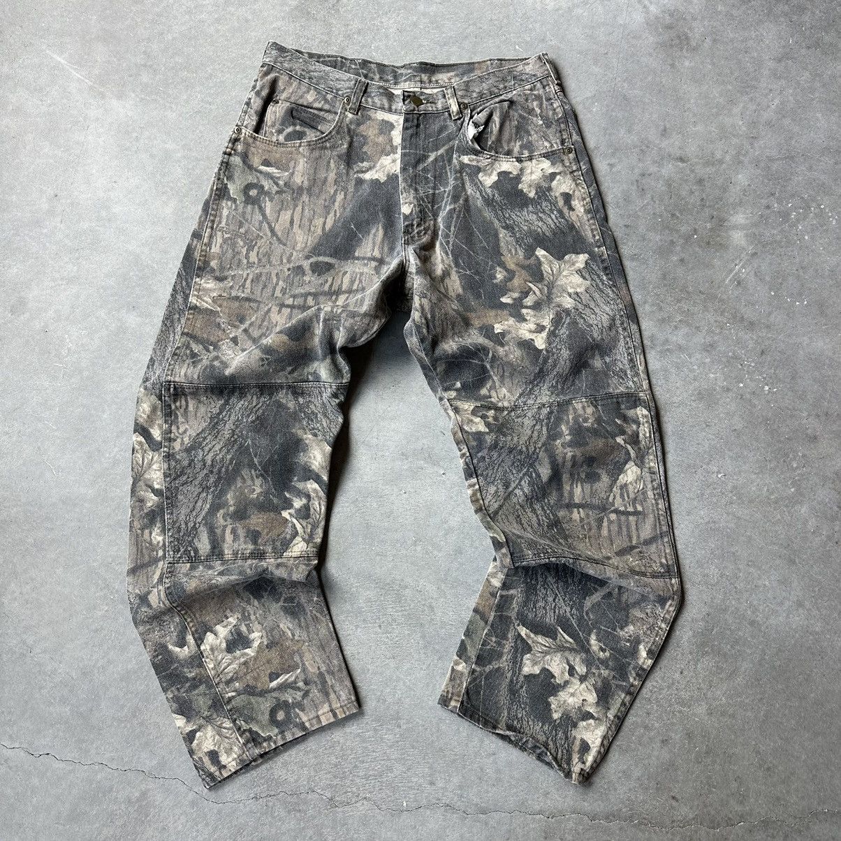 Vintage Crazy Vintage Y2K Wrangler Realtree Camo Double Knee Pants | Grailed