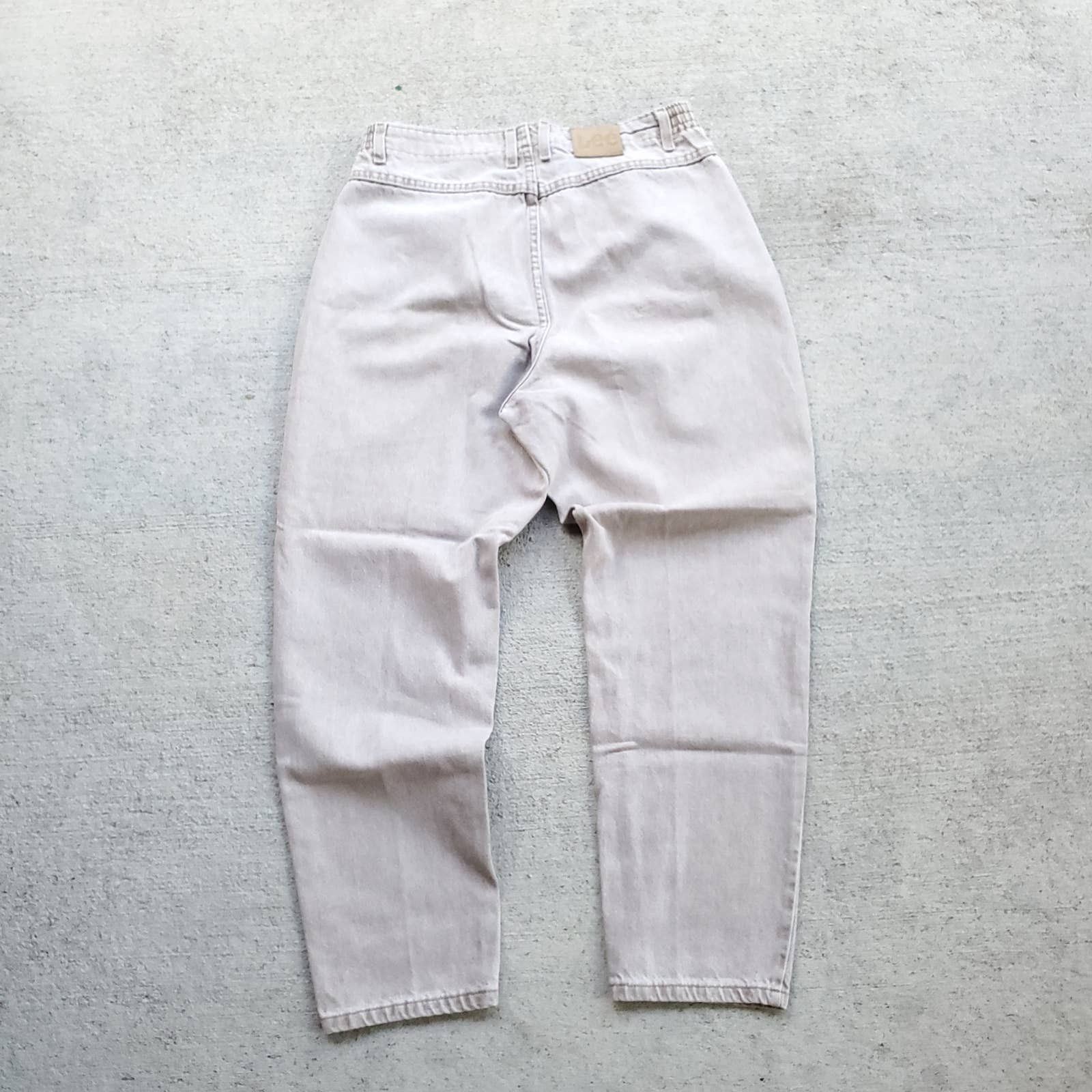 Lee 90's Lee Tan Straight Leg Denim Pants | Grailed
