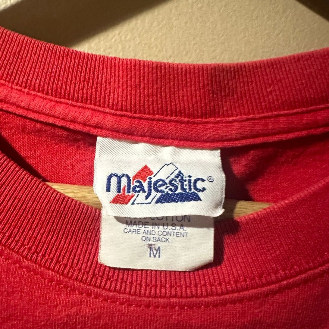 Majestic Vintage Cincinnati Reds MLB Authentic Collection T-Shirt | Grailed