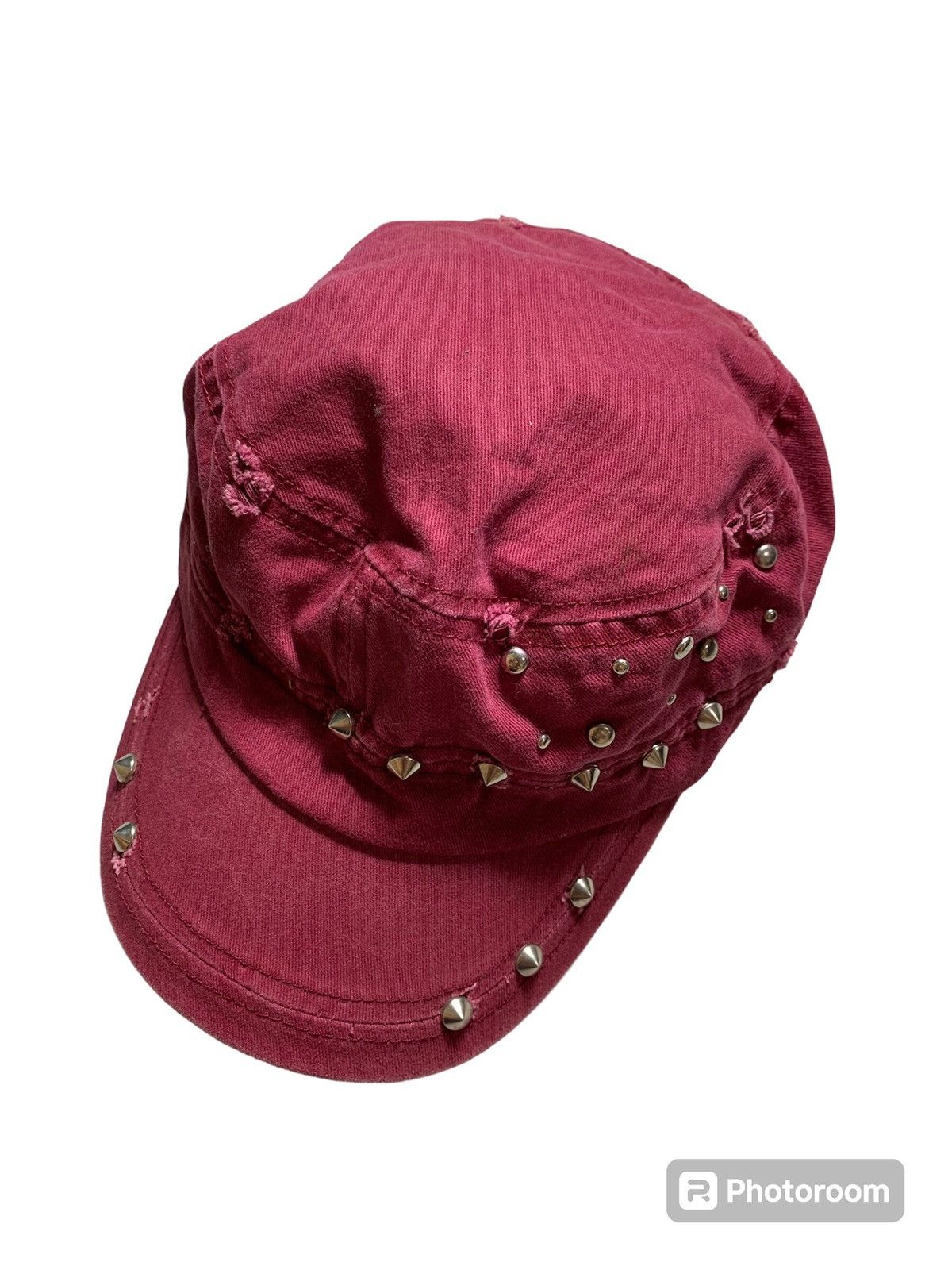 If Six Was Nine JAPANESE STUDDED DISTRESSED CAP | Grailed