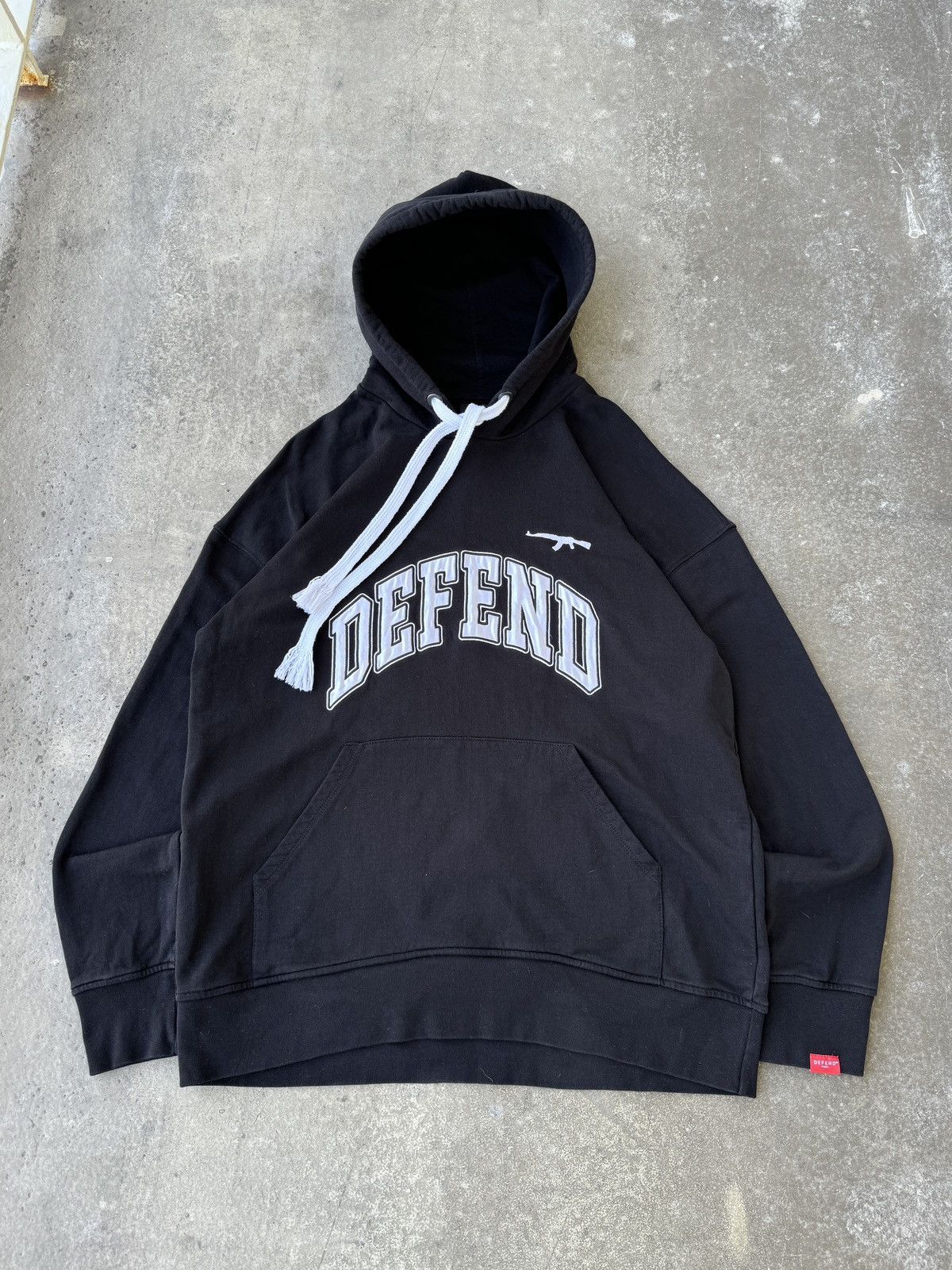 Defend Paris × Streetwear Authentic Defend Paris AK47 Logo Hoodie | Grailed