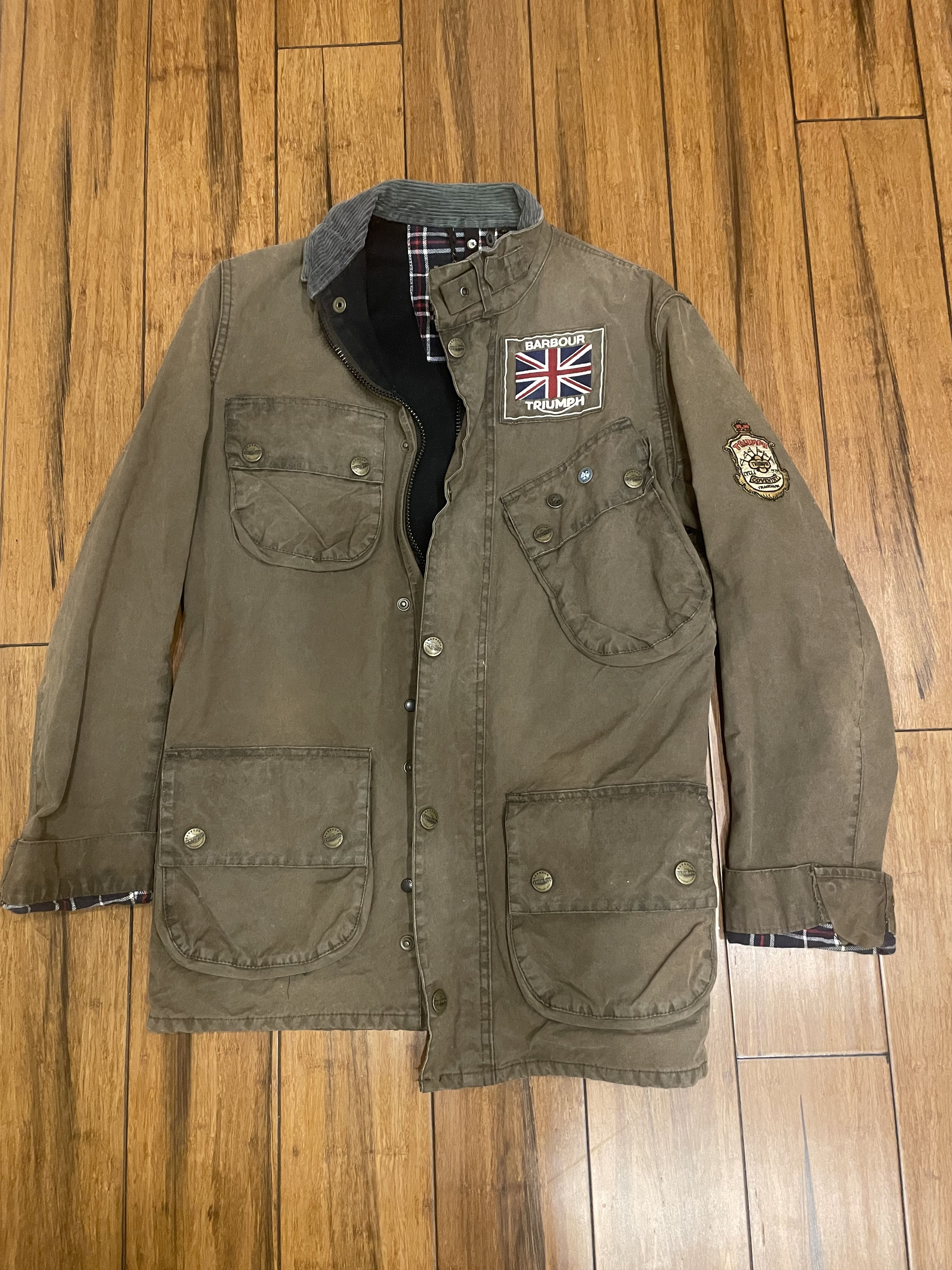 Barbour Barbour x Triumph Jacket | Grailed