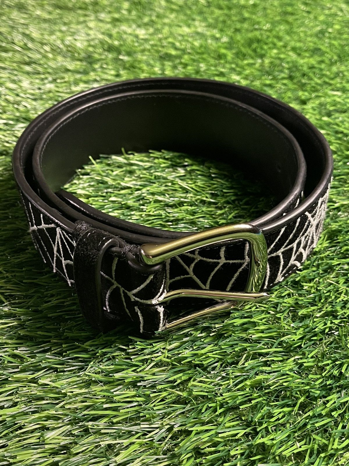 Other Anthony Luongo In Loving Memory Spider Web Belt | Grailed