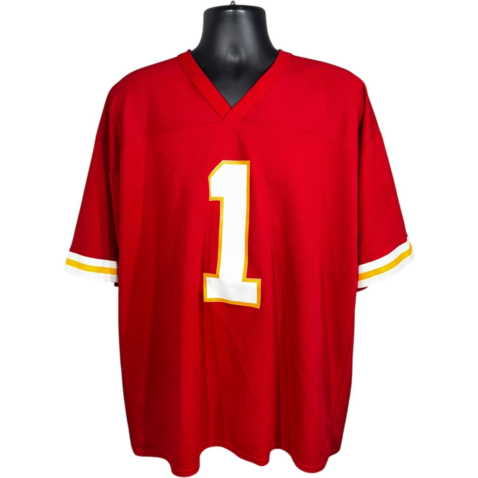 Logo Athletic Vintage Kansas City Chiefs Warren Moon #1 NFL Jersey 90s ...