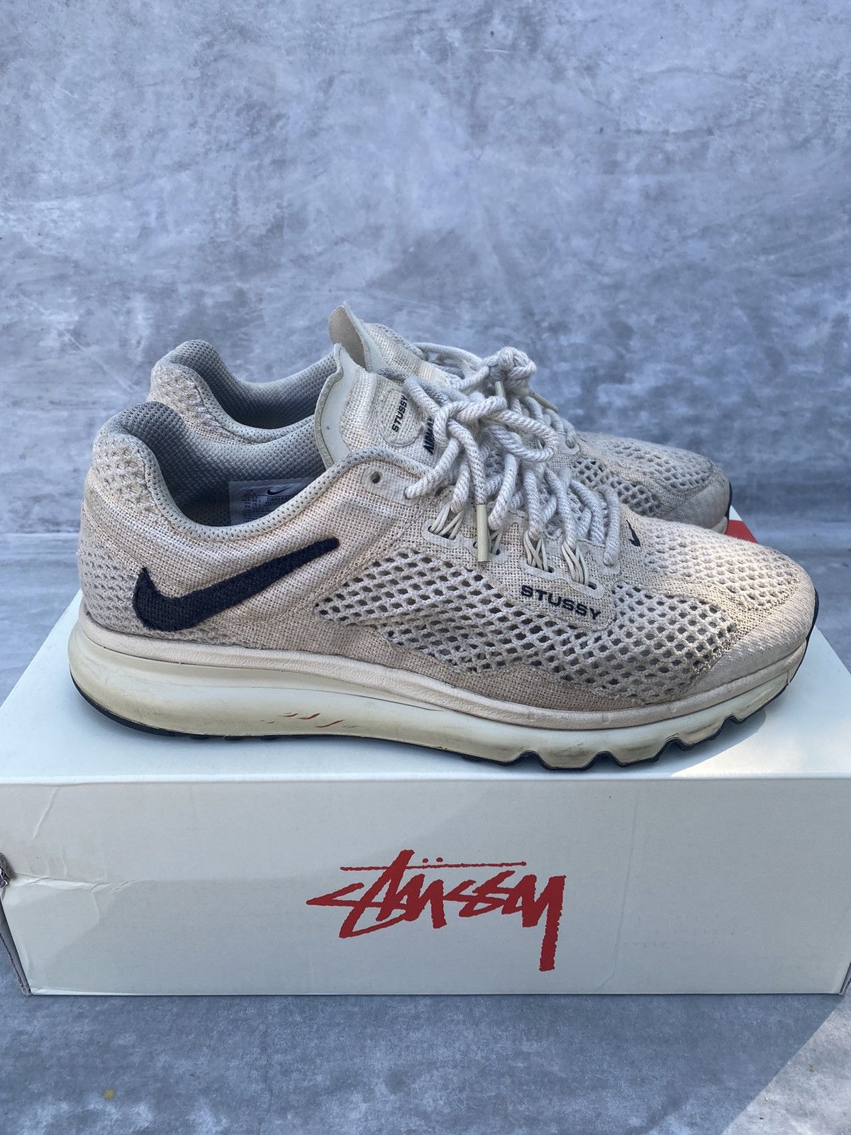 Nike Stussy Air Max 2013 Fossil | Grailed