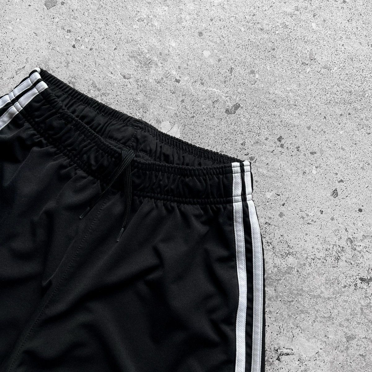 Adidas Adidas Men’s Black Sport Shorts 3-Stripes Run Gym Soccer | Grailed