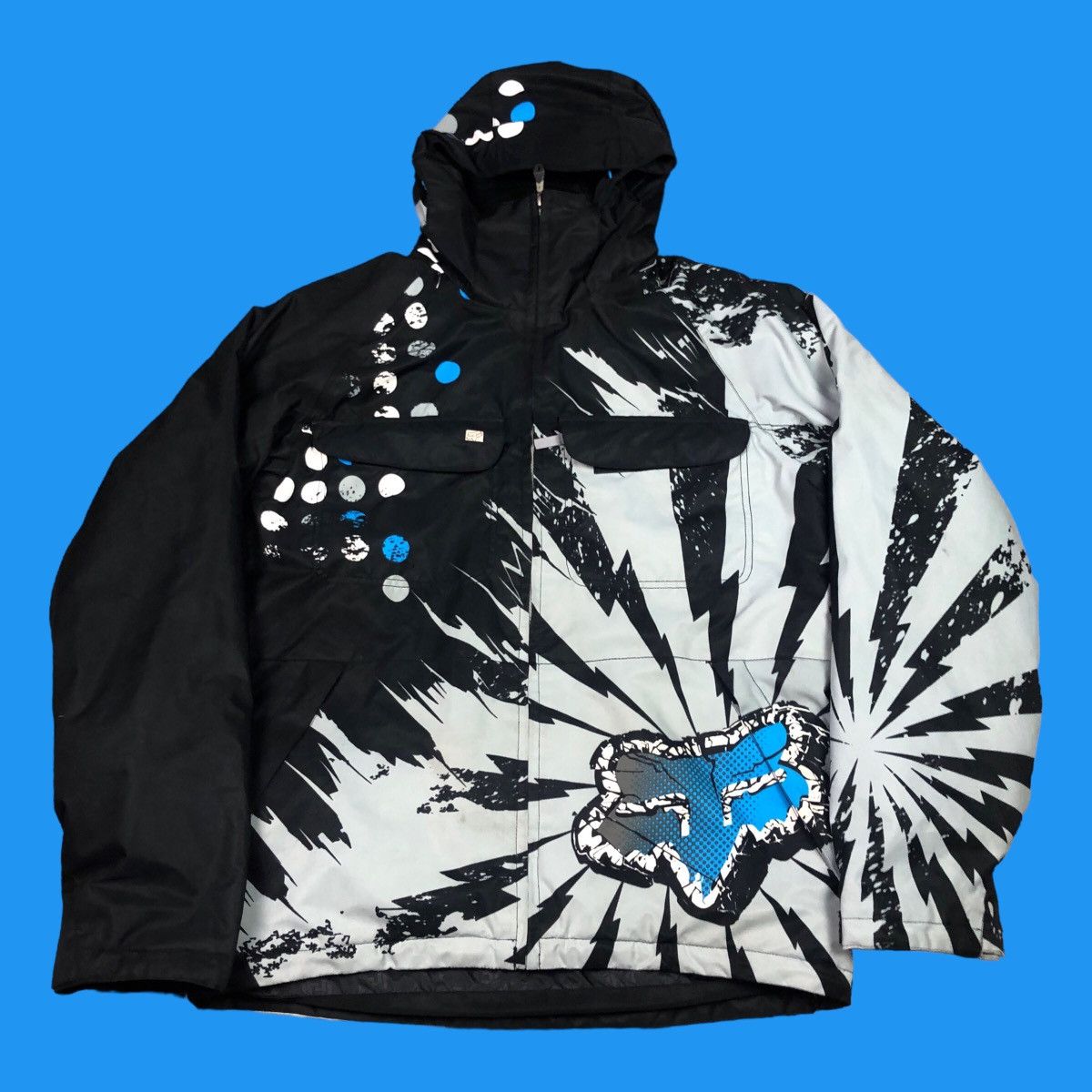 Fox Racing Fox Tech FX-360 Series Snowboard Ski Fullzip Coat Adult M ...