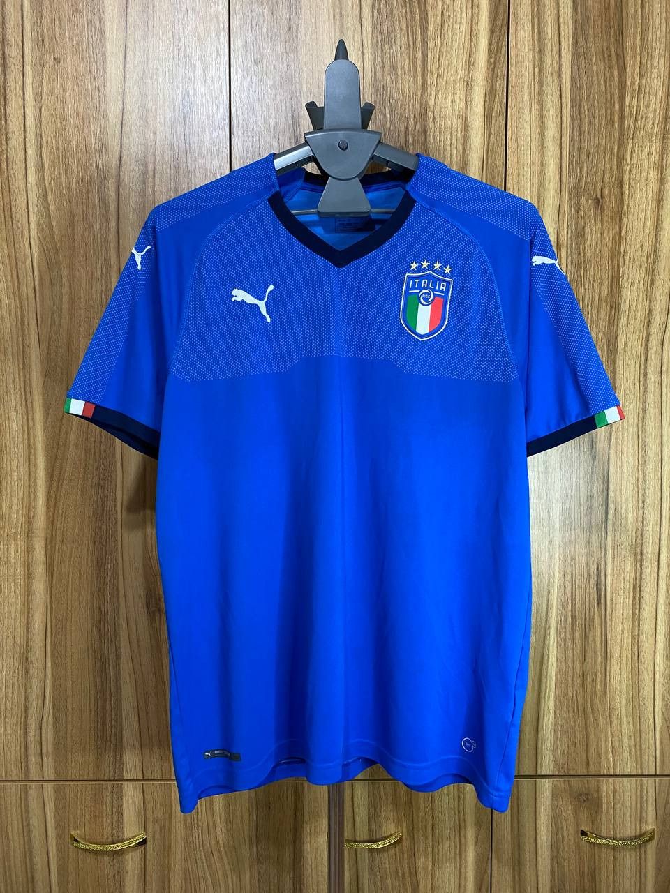 Italian Designers × Puma × Soccer Jersey Italy puma 2018 2019 home ...