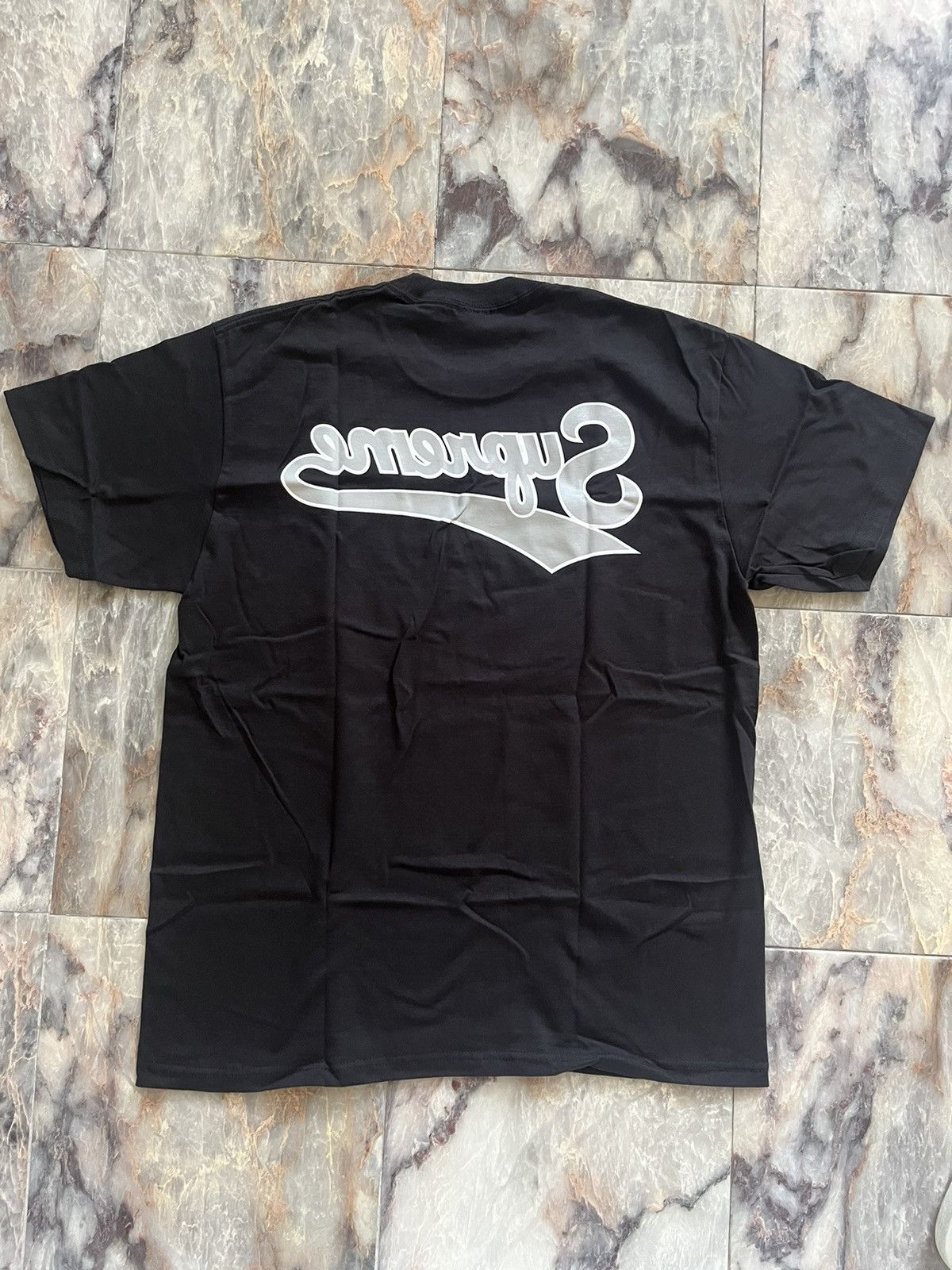 Streetwear × Supreme Supreme Backwards Tee | Grailed