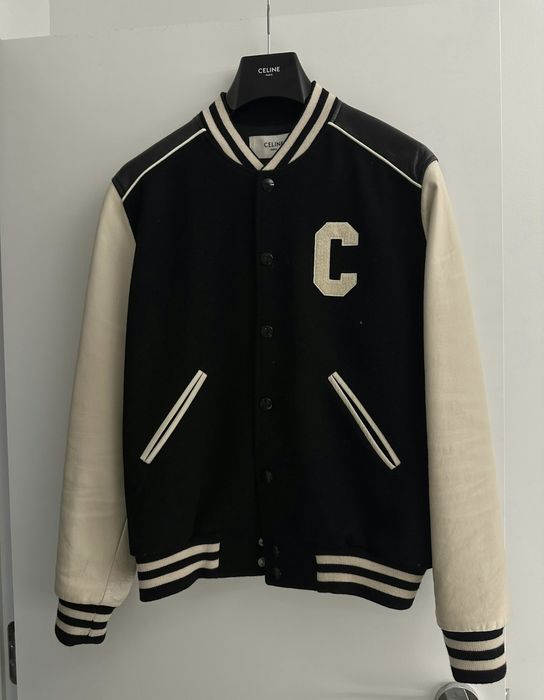 Celine Celine Teddy jacket logo C | Grailed