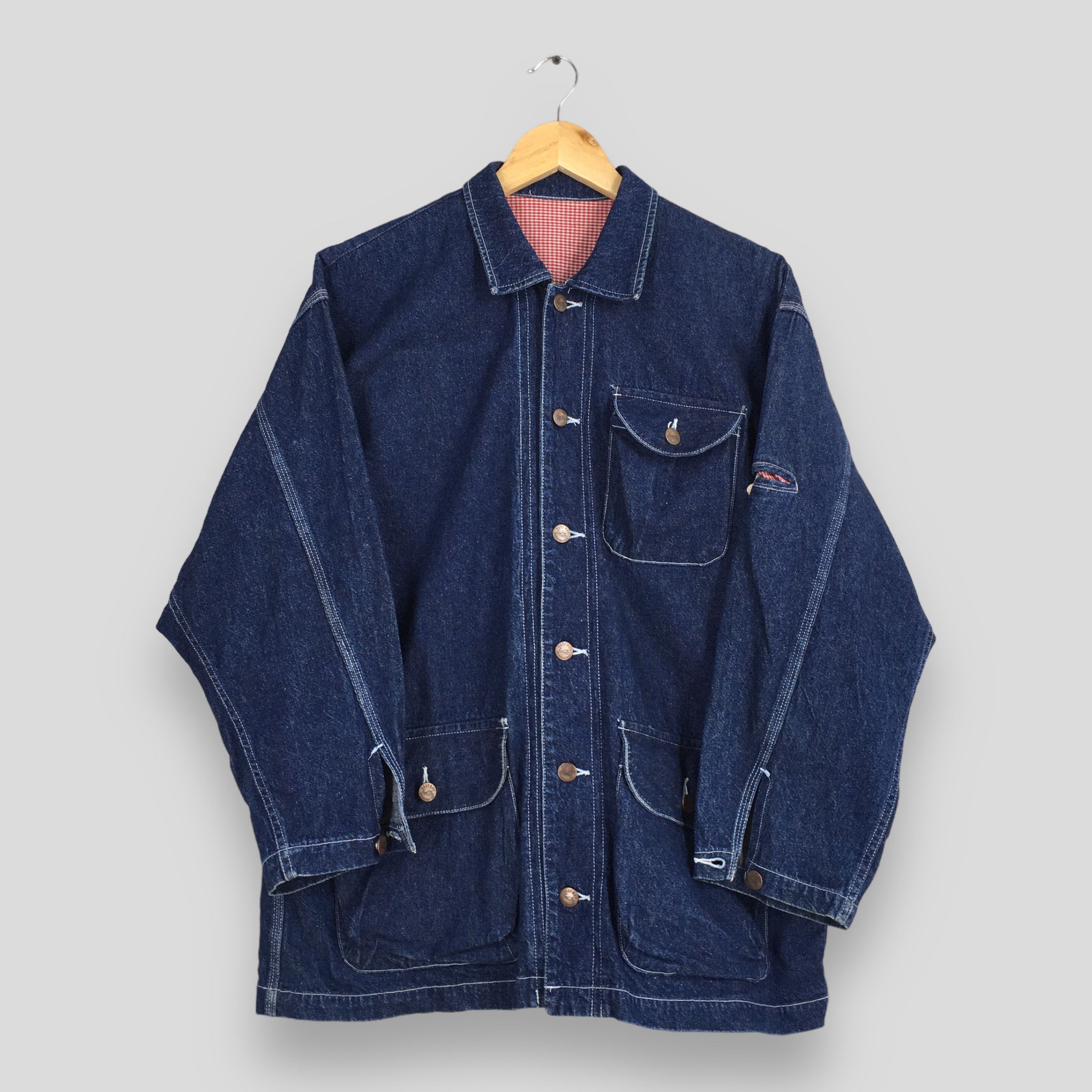 Union Made × Vintage × Workers Vintage 80's Denim Workers Indigo ...