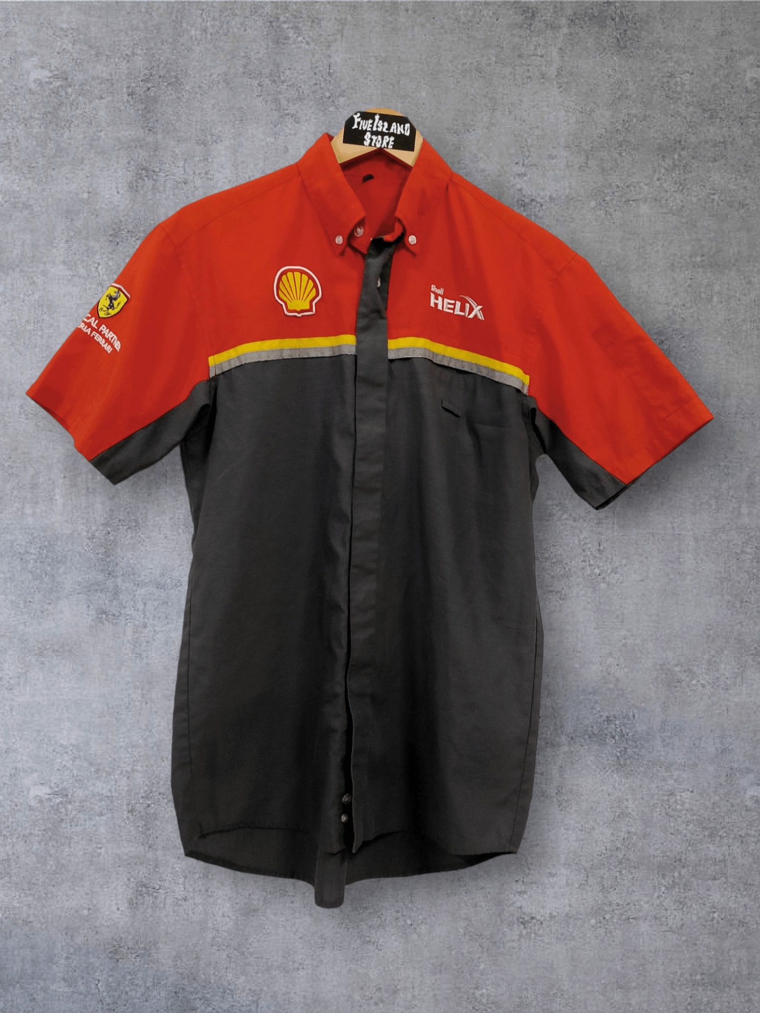 Ferrari × Uniform Wares × Workers Vintage Ferrari X Shell Helix ...