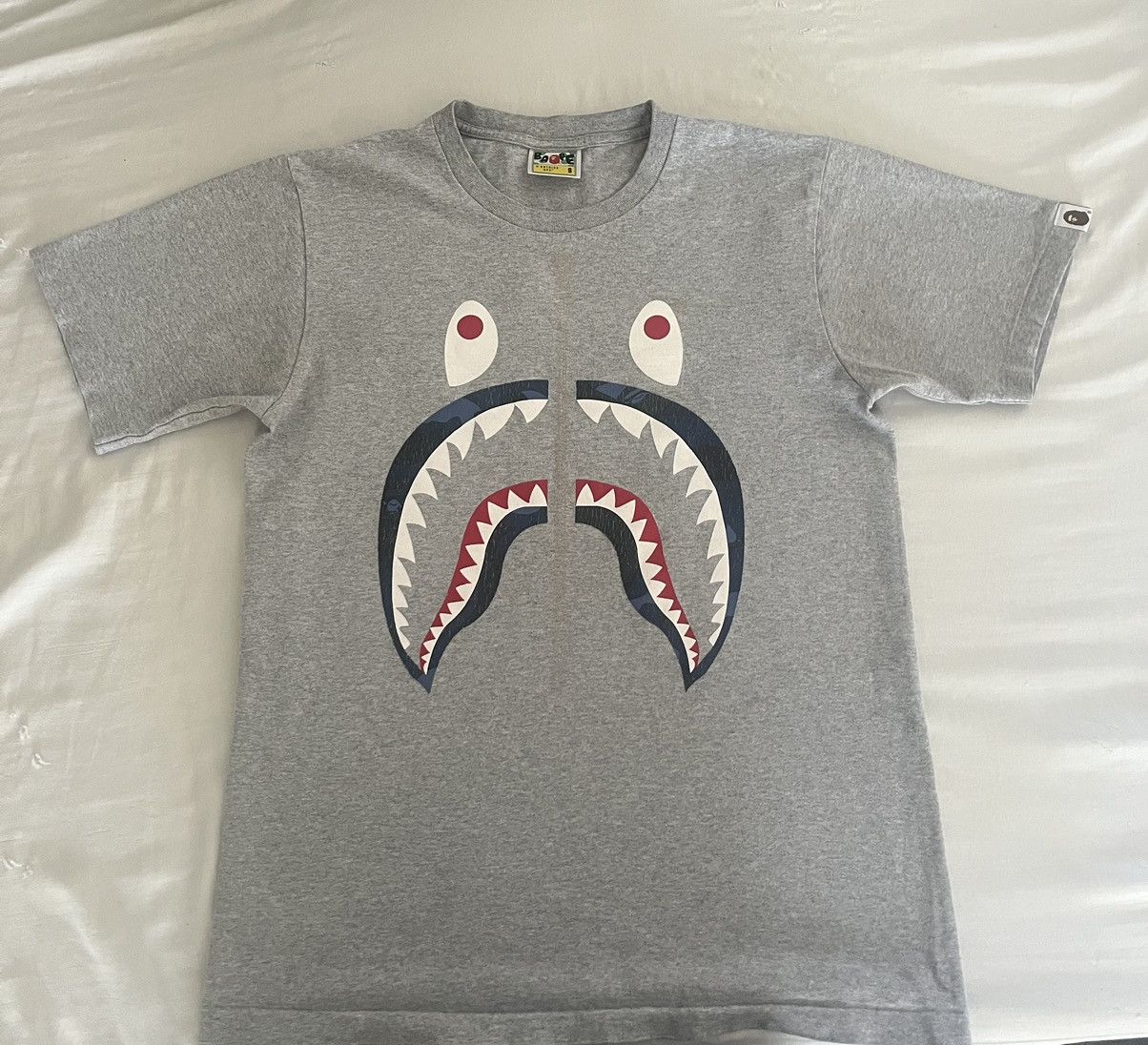 Bape Grey Bape shirt | Grailed