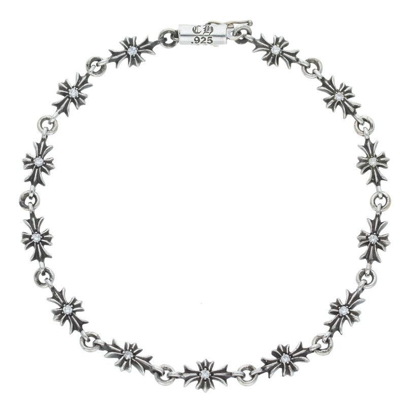 Chrome Hearts Diamond Tiny E CH Plus Bracelet | Grailed