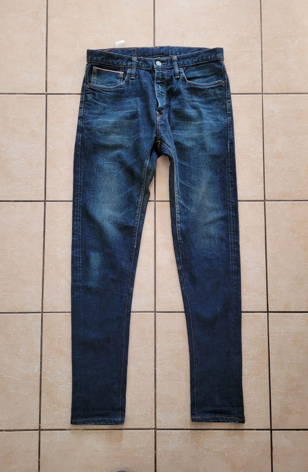 Edwin Edwin ED-80 Slim Tapered Rainbow Selvedge Jeans | Grailed