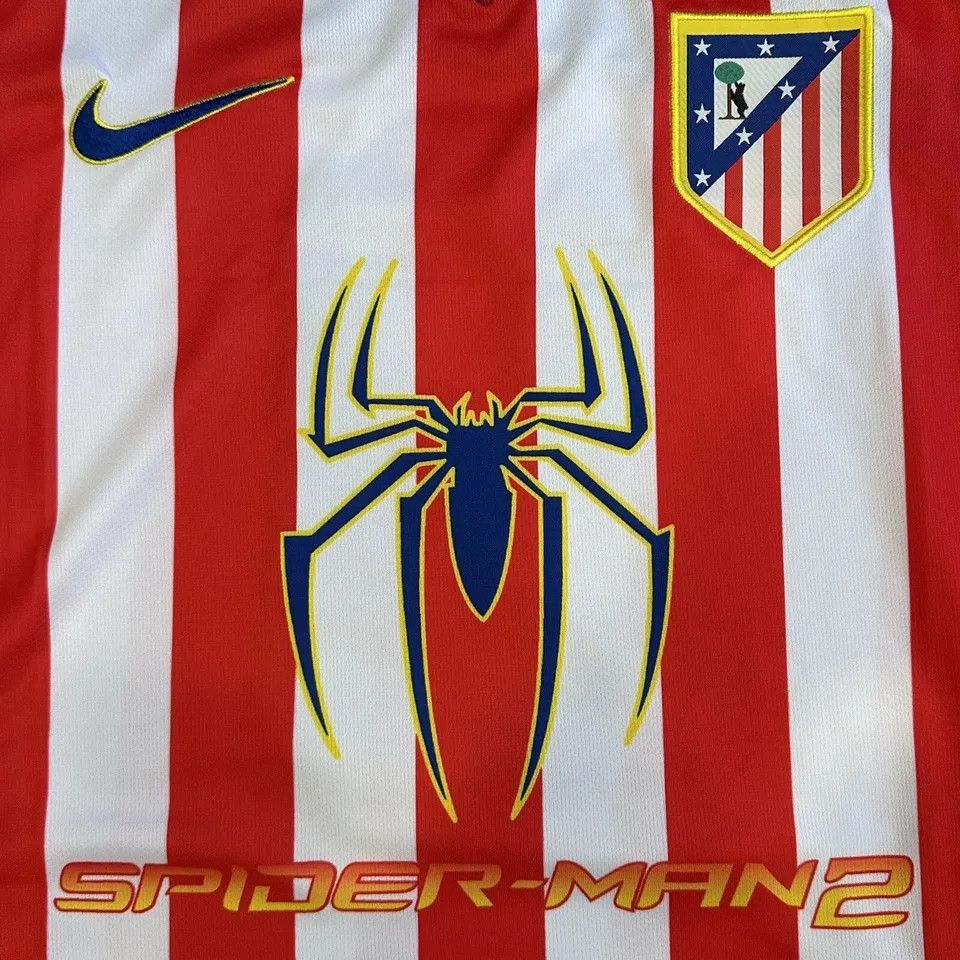 Soccer Jersey × Vintage Atlético Madrid Fernando Torres Spider-Man 2 ...