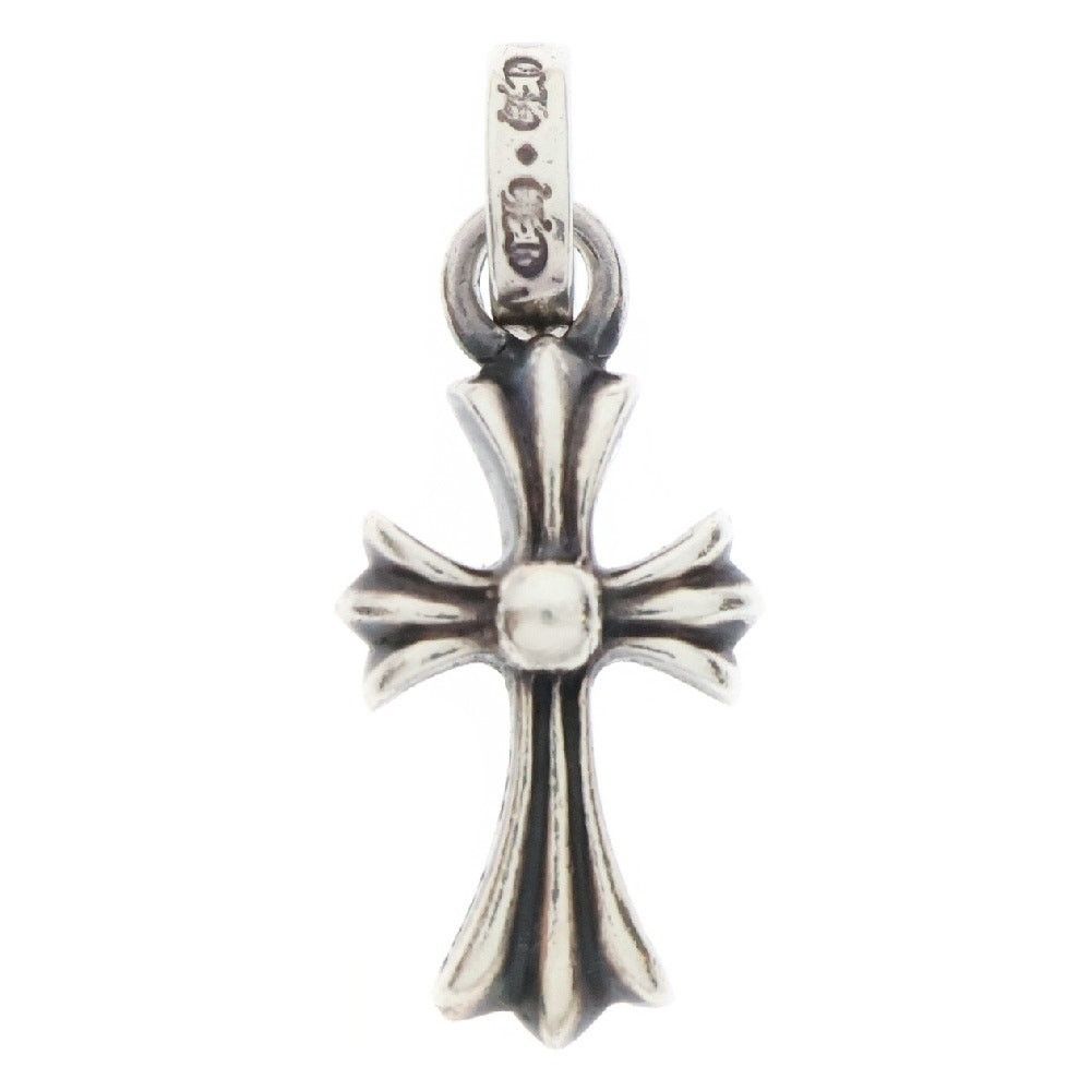 Chrome Hearts CHROME HEARTS Baby Fat Cross Pendant Silver | Grailed