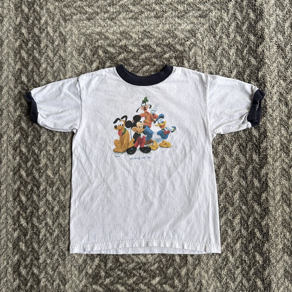 Disney × Mickey Mouse × Vintage Y2k Disney On Ice Ringer T Shirt | Grailed