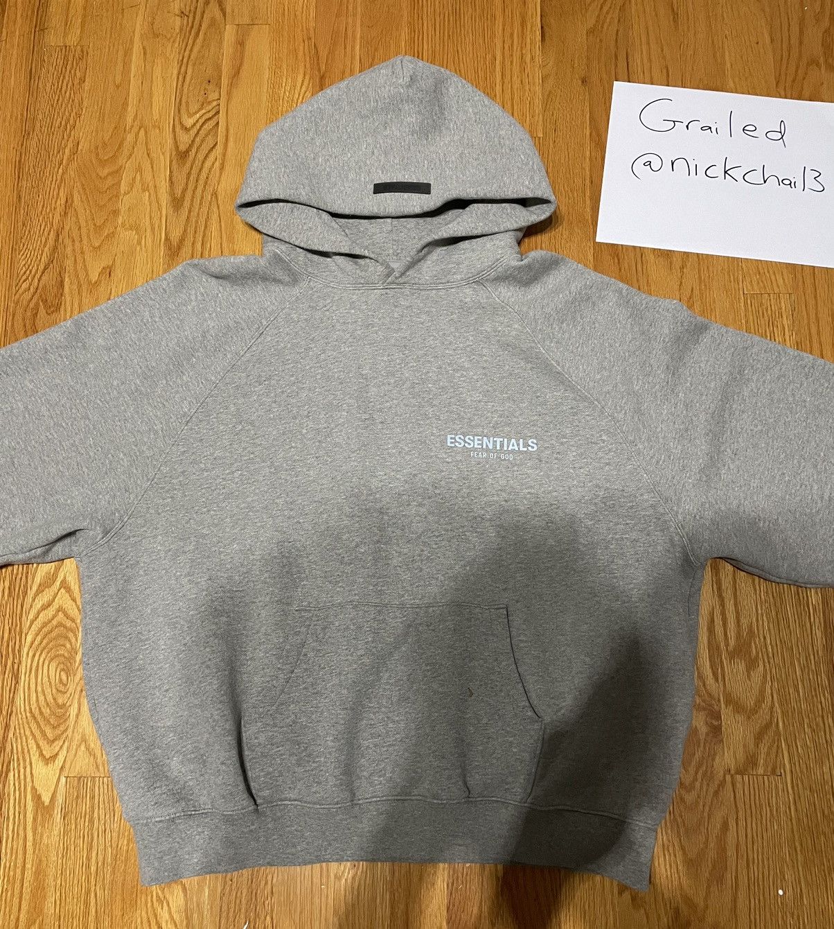 Essentials × Rare × Streetwear Fear of God Essentials “Dark Oatmeal ...