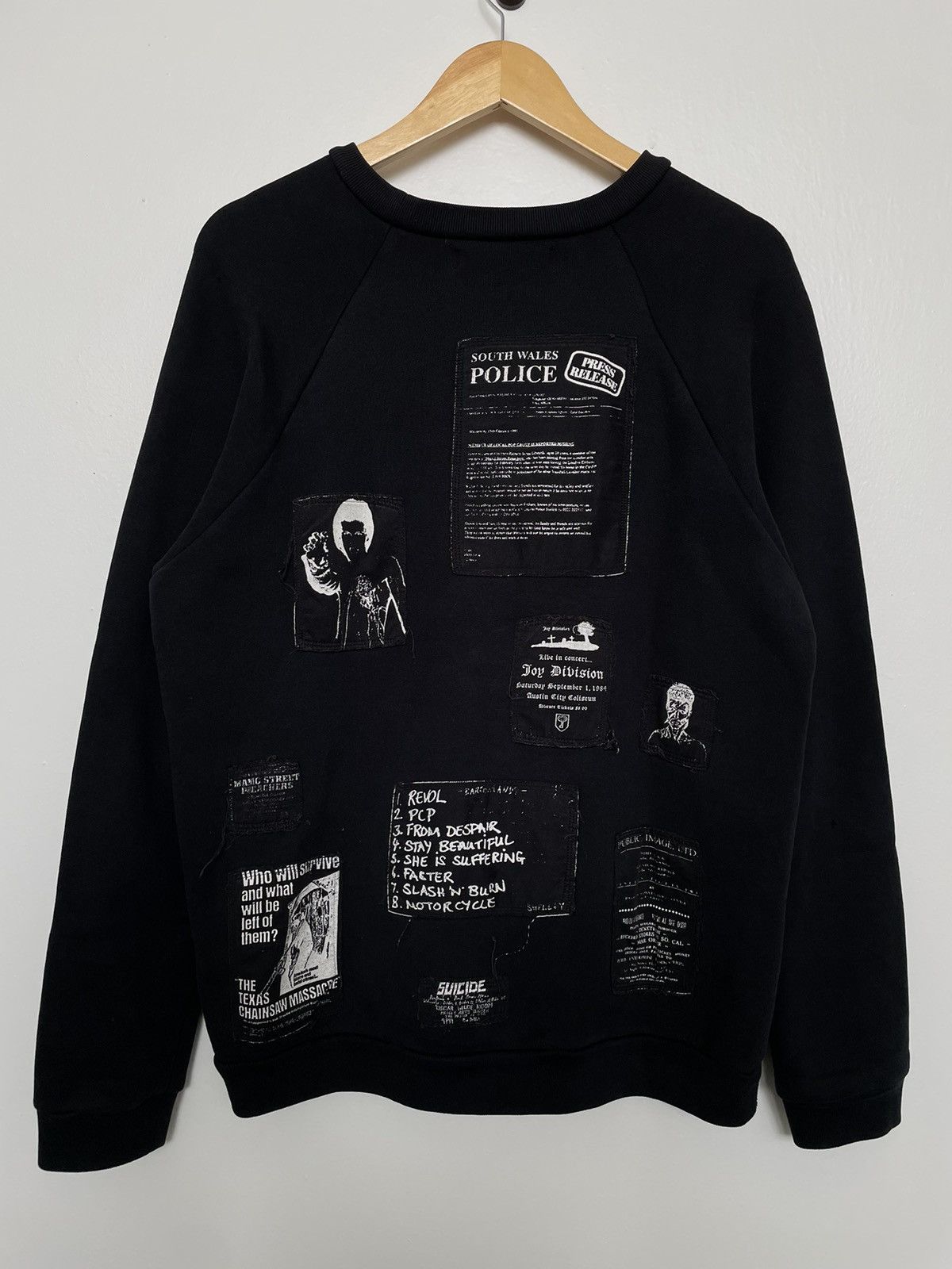 Raf Simons Raf Simons AW01-02 Riot Riot Riot Crewneck | Grailed