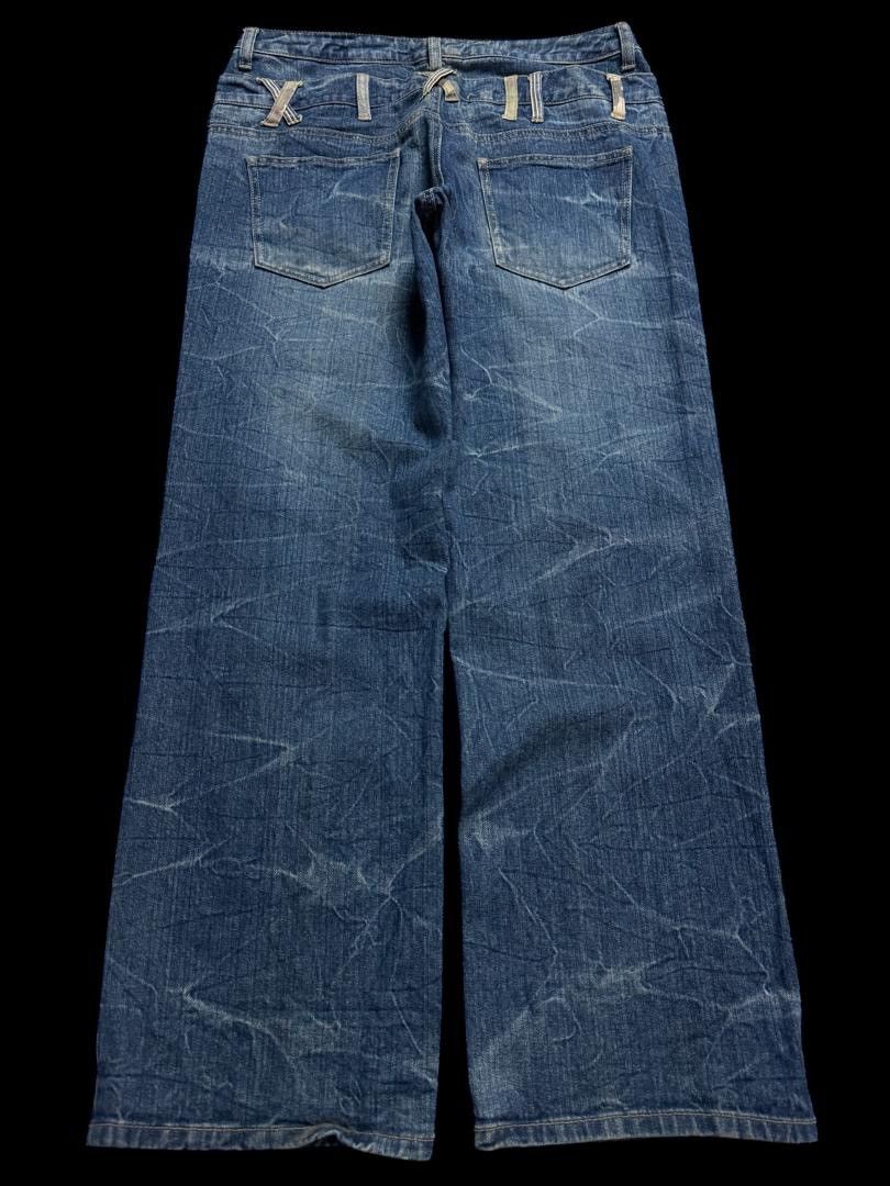 Seditionaries WIDE DOUBLE WAIST Japanese Mudwash Whisker Distressed ...