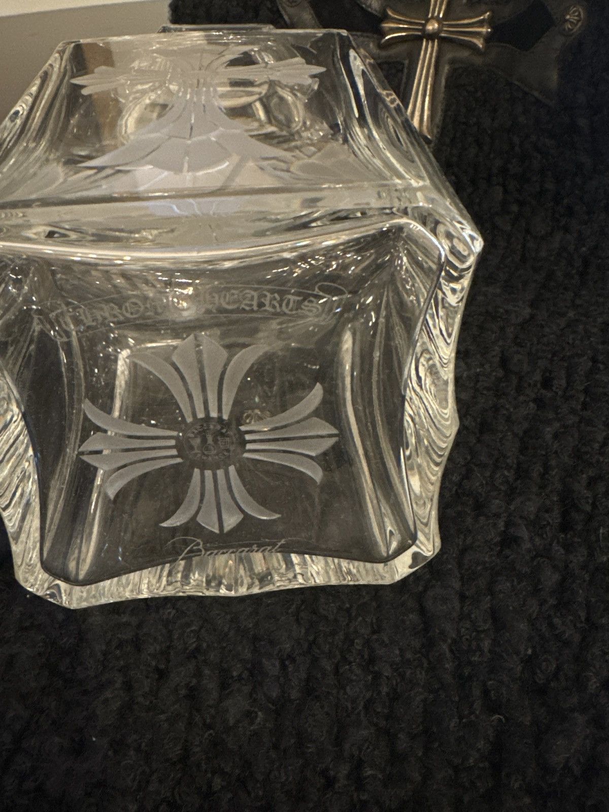 Chrome Hearts Baccarat Whiskey Decanter | Grailed