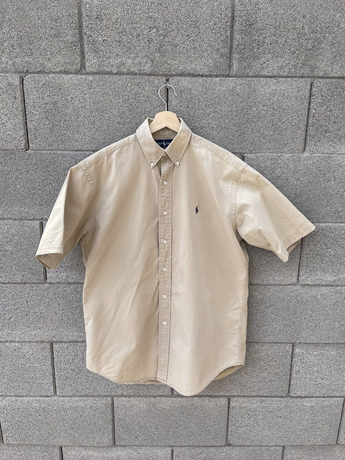 Polo Ralph Lauren × RRL Ralph Lauren × Ralph Lauren Crazy Vintage Polo Ralph Lauren Blake Button ...