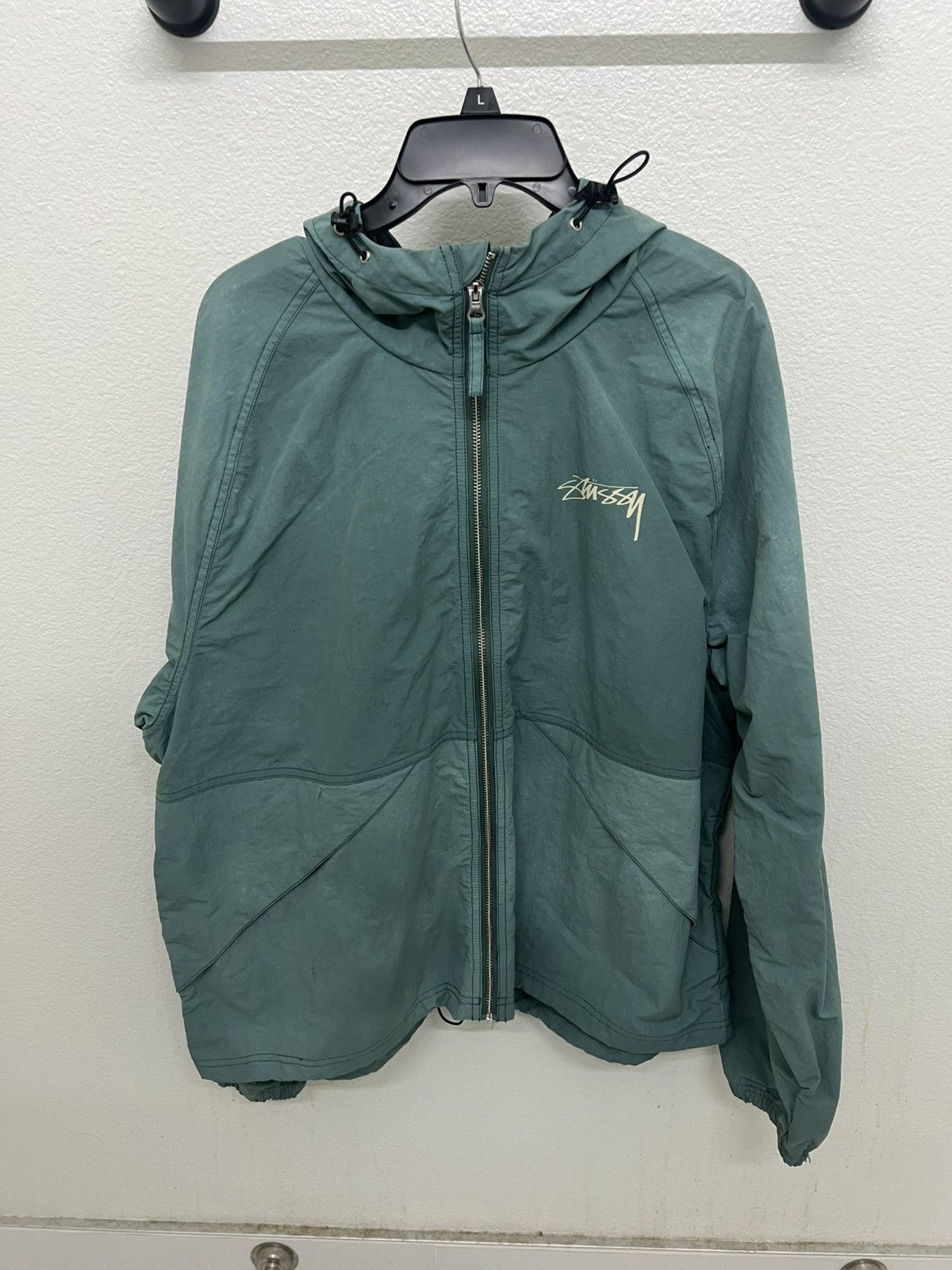 Stussy Stussy Wave Shell Jacket Atlantic Color | Grailed