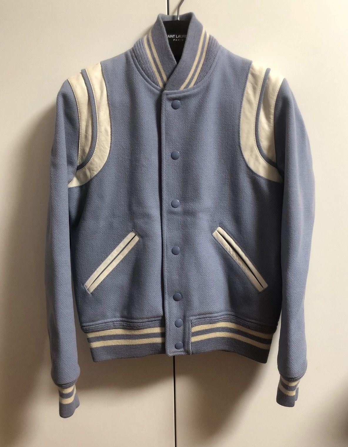Saint Laurent Paris SLP Baby Blue Teddy F38 | Grailed