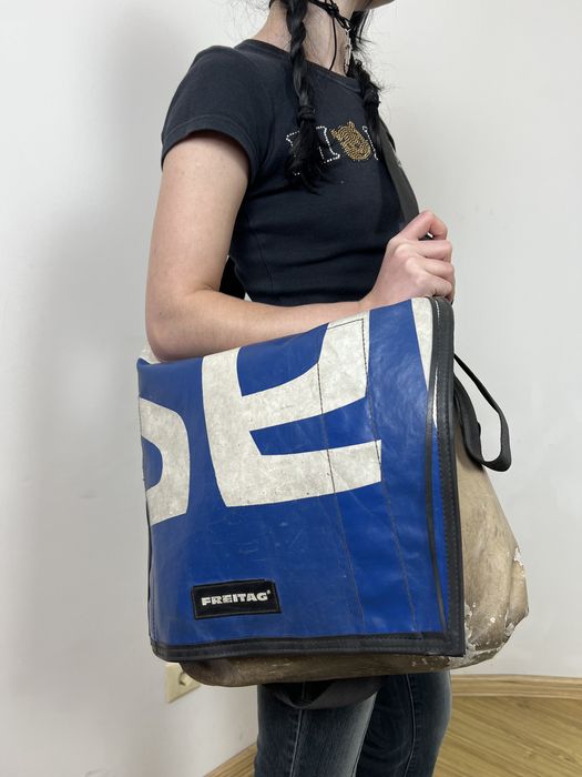 Freitag Freitag Recycled Messenger Crossbody Bag | Grailed