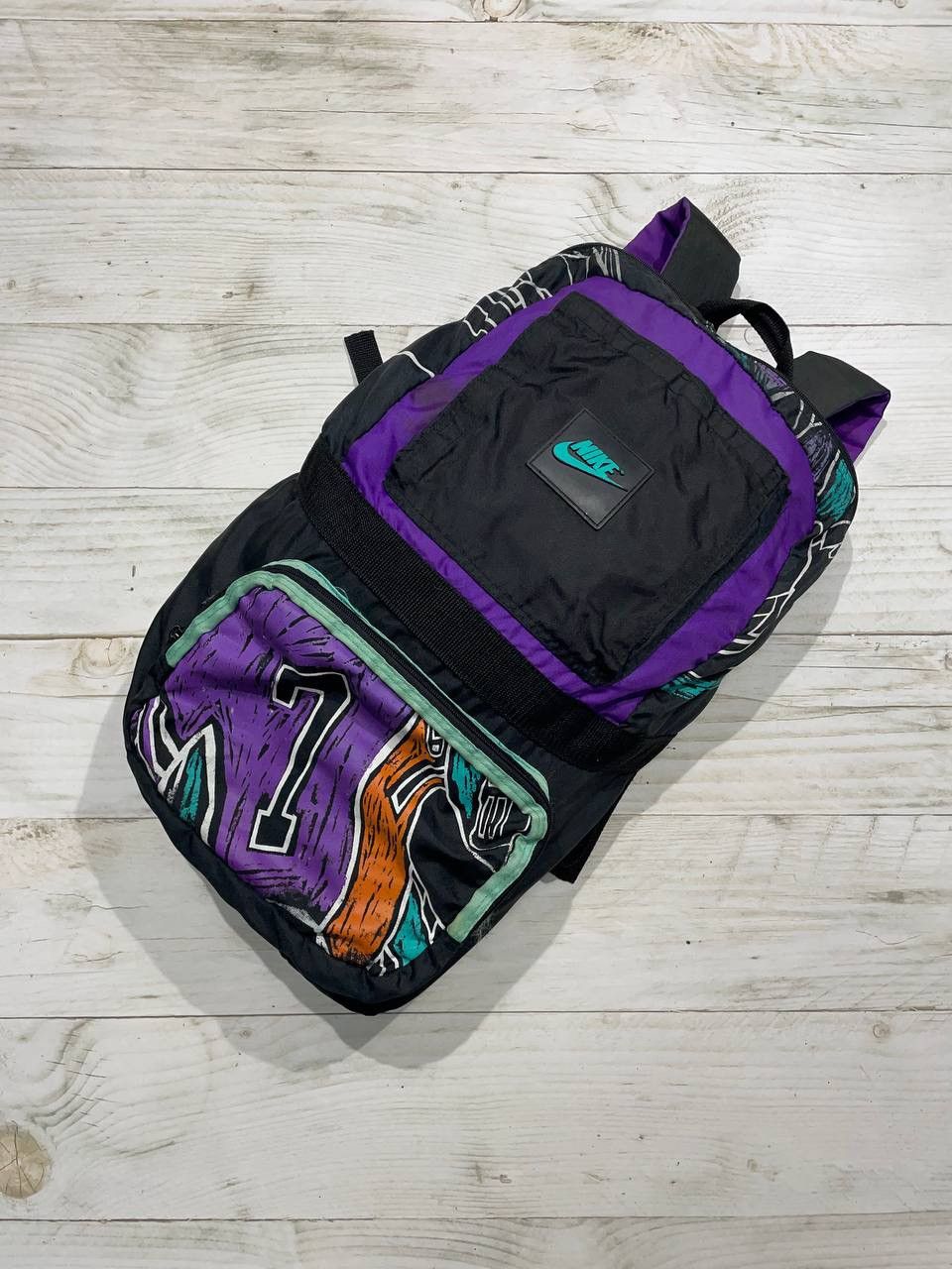 Nike × Streetwear Vintage Nike Backpack 90s Y2K Bag Swoosh | Grailed