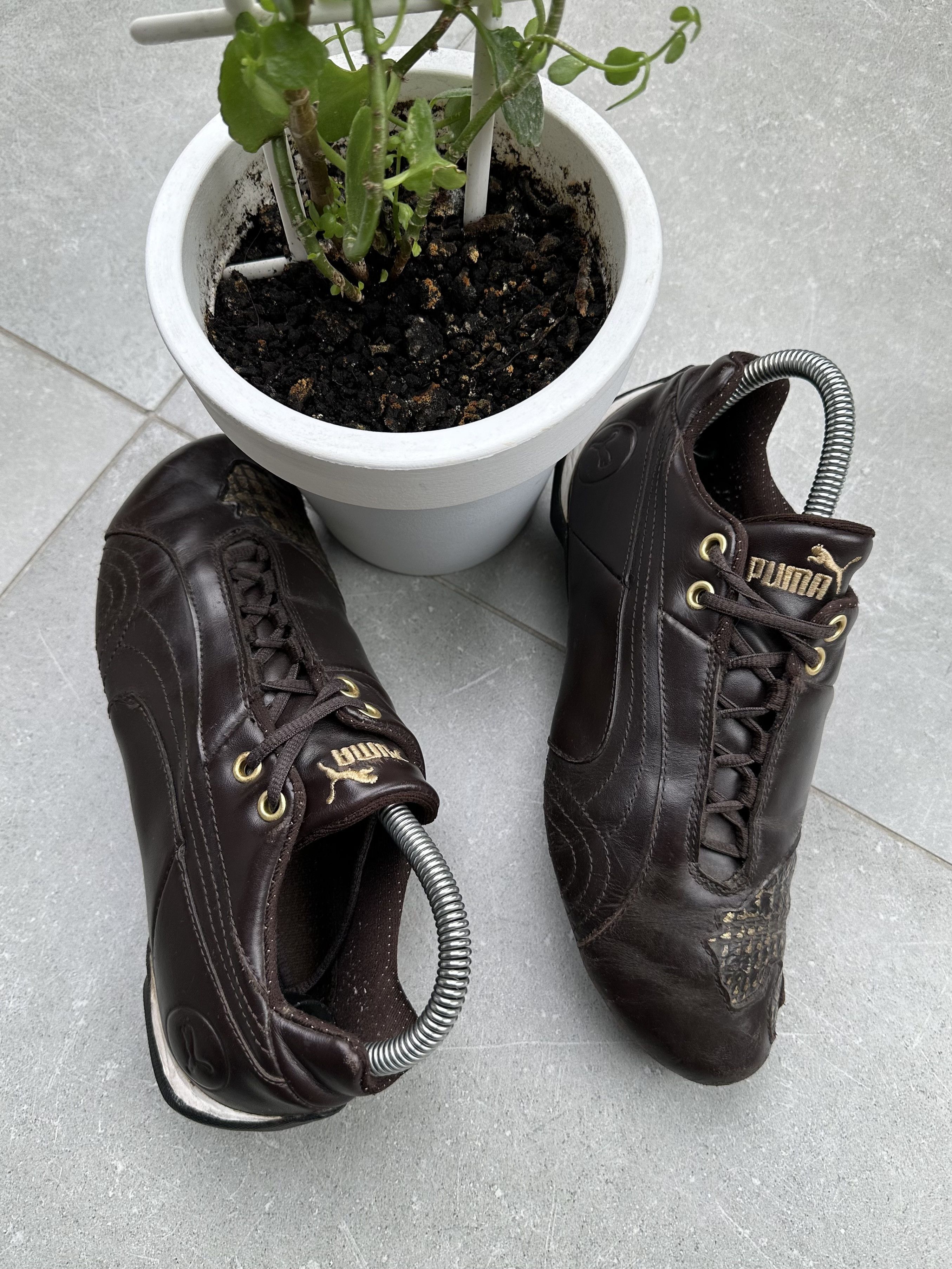 Avant Garde × Japanese Brand × Puma Puma Leather Vintage Sneakers | Grailed