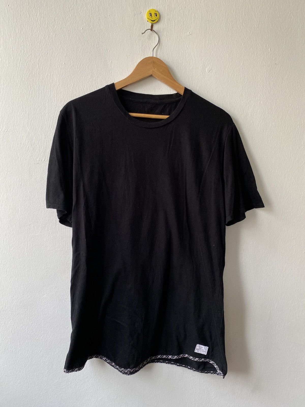 Japanese Brand × Visvim Japanese Brand Visvim Plain Black Design Tee ...