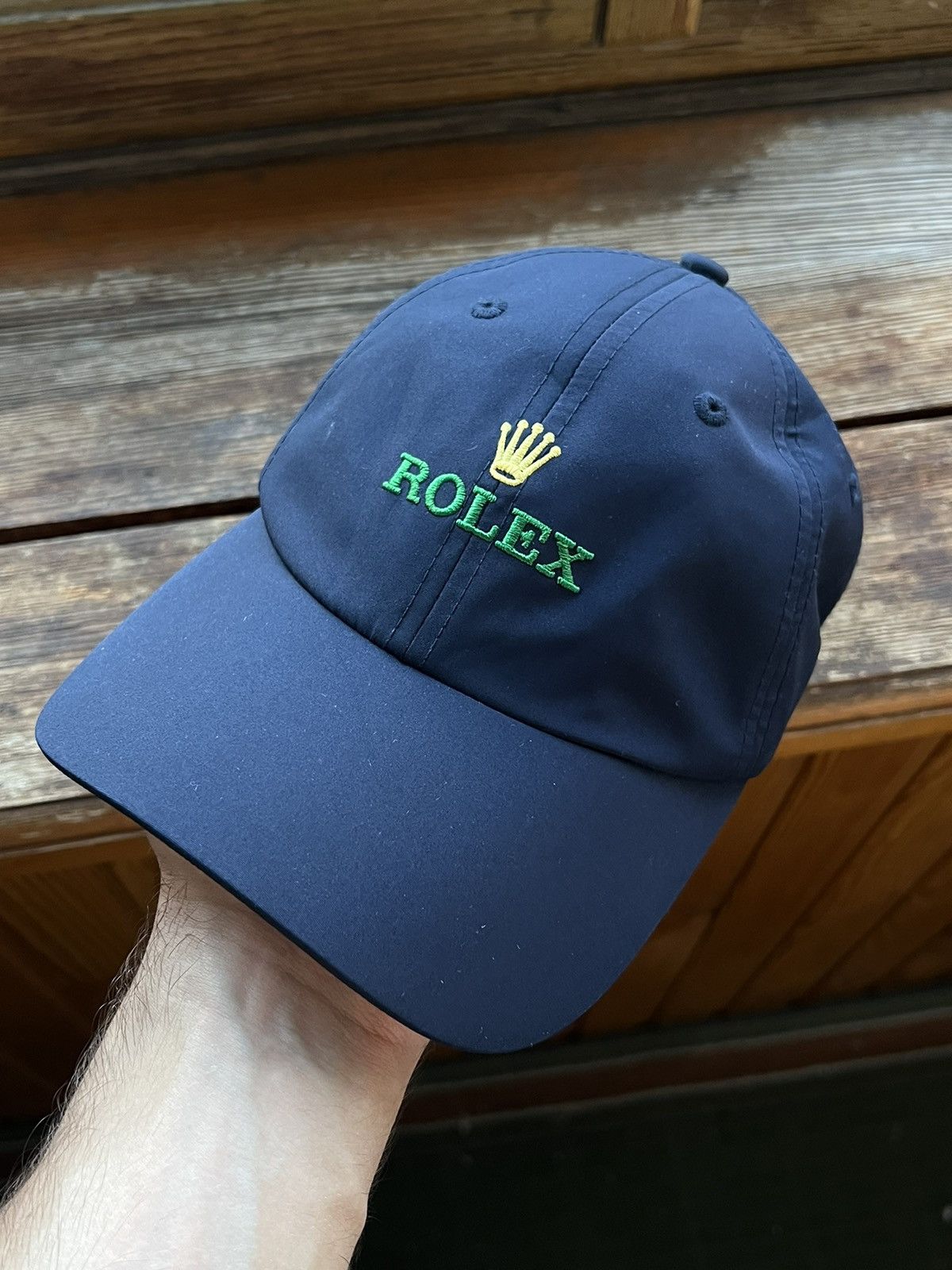 Rolex × Vintage Vintage Rolex Logo Cap Y2K | Grailed