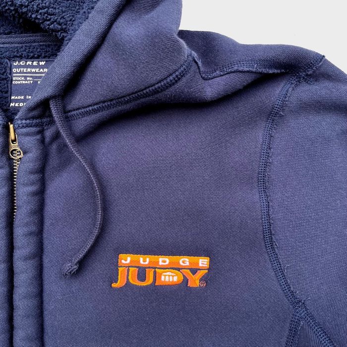 J.Crew Judge Judy 2000’s Staff & Crew Vtg Logo Television Hoodie | Grailed