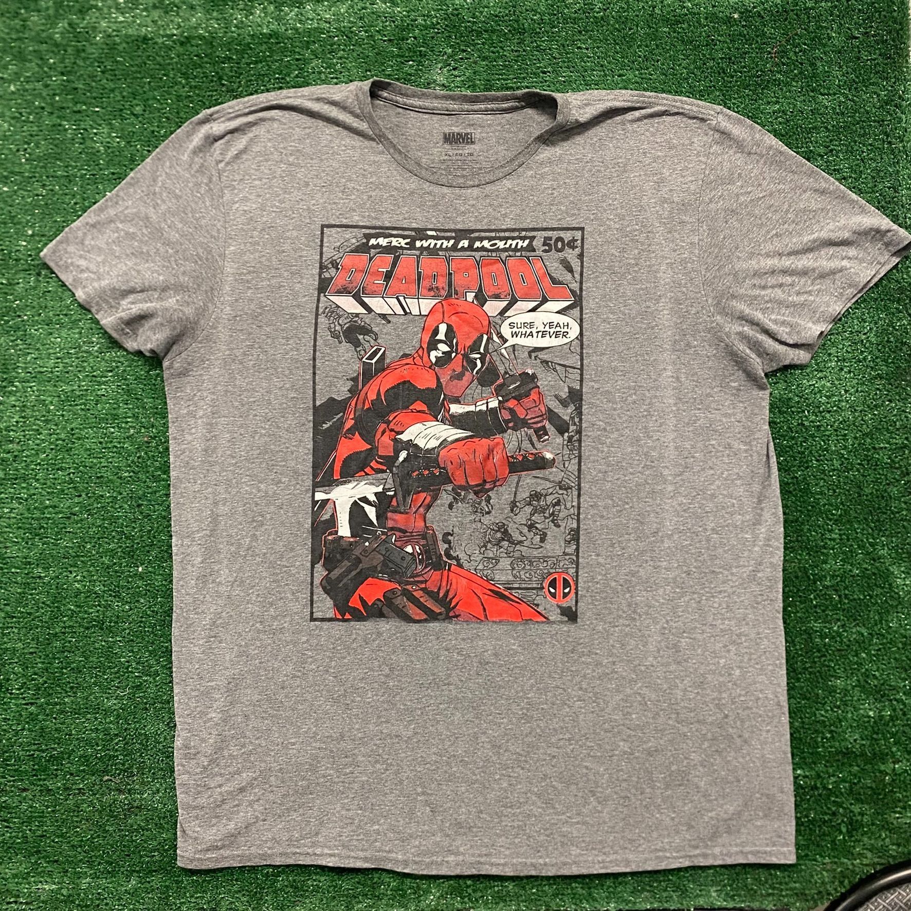 Marvel Comics × Vintage Vintage Y2K Deadpool Essential Baggy Marvel ...