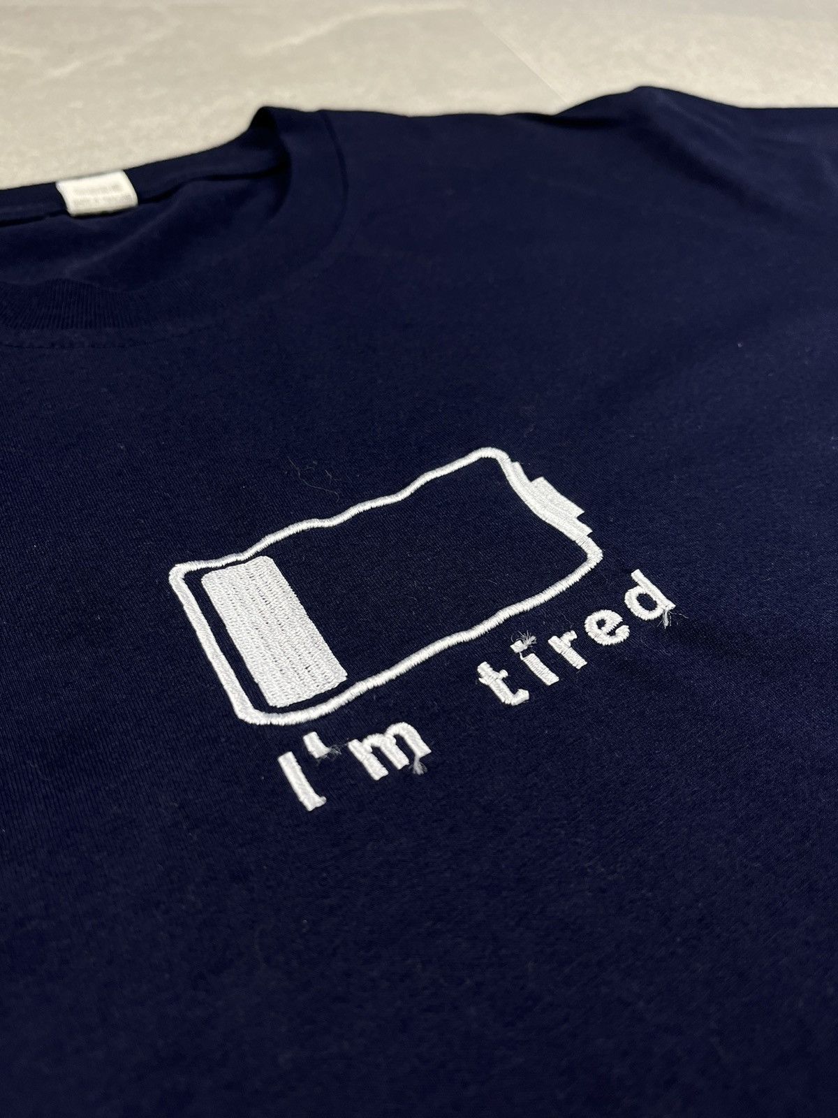 Humor × Streetwear × Vintage 🪫I’m tired vintage t shirt humor memes tee ...