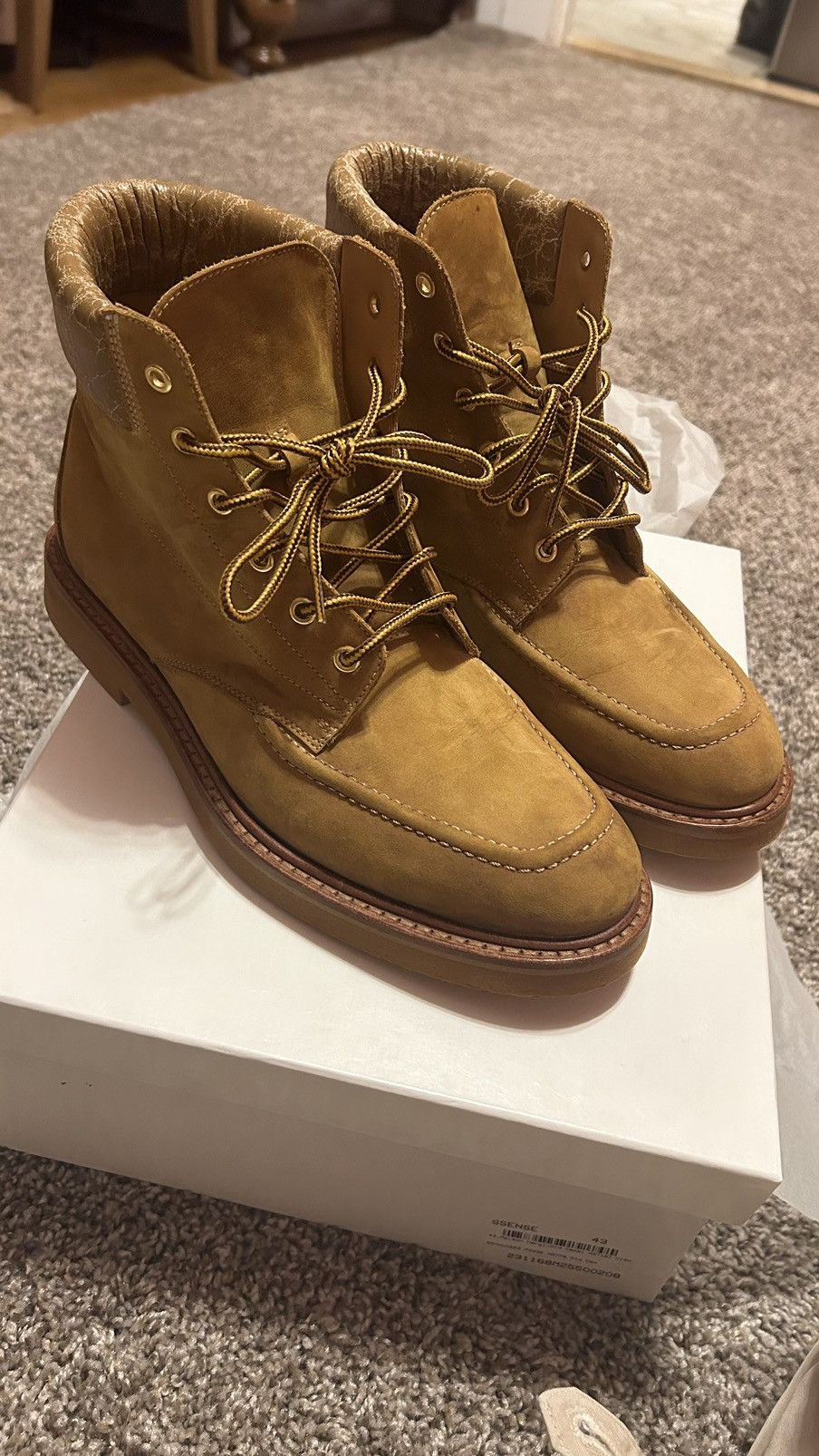 Maison Margiela Maison Margiela Tan Artist Boot Timberland | Grailed