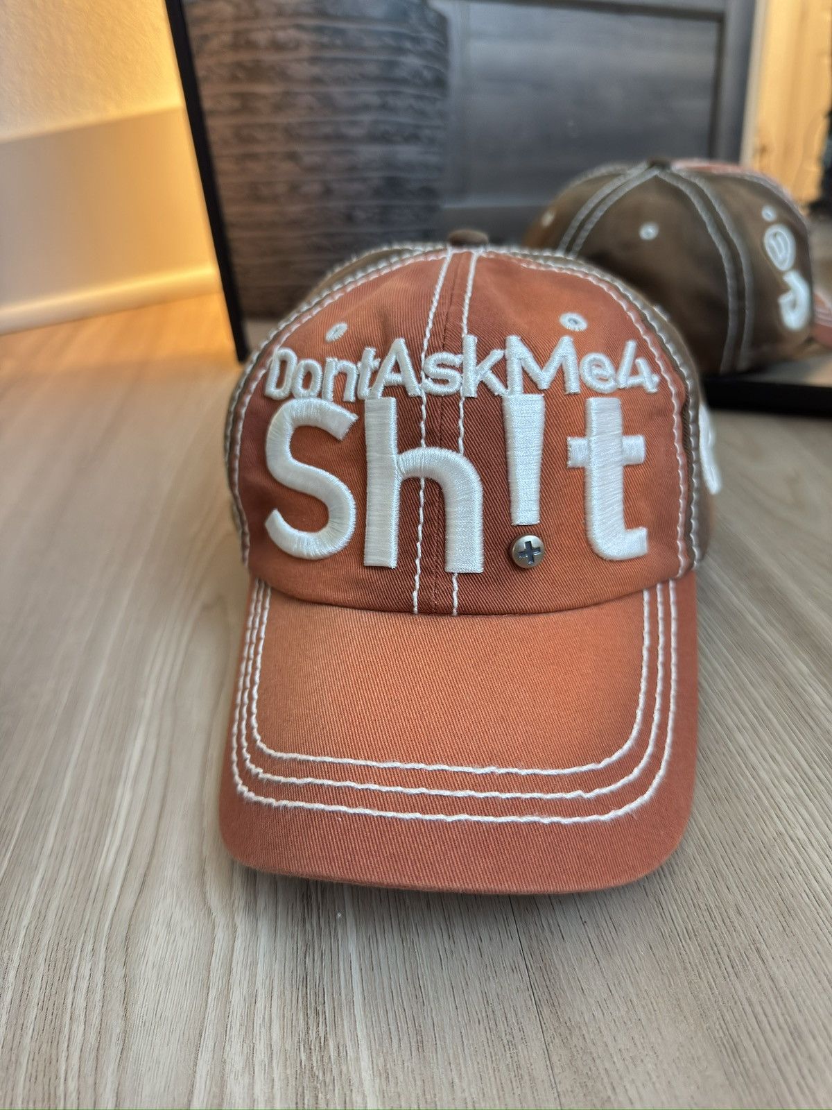 Greedy Unit Greedy Unit F&F Screw DontAskMe4Sh!t Hat | Grailed