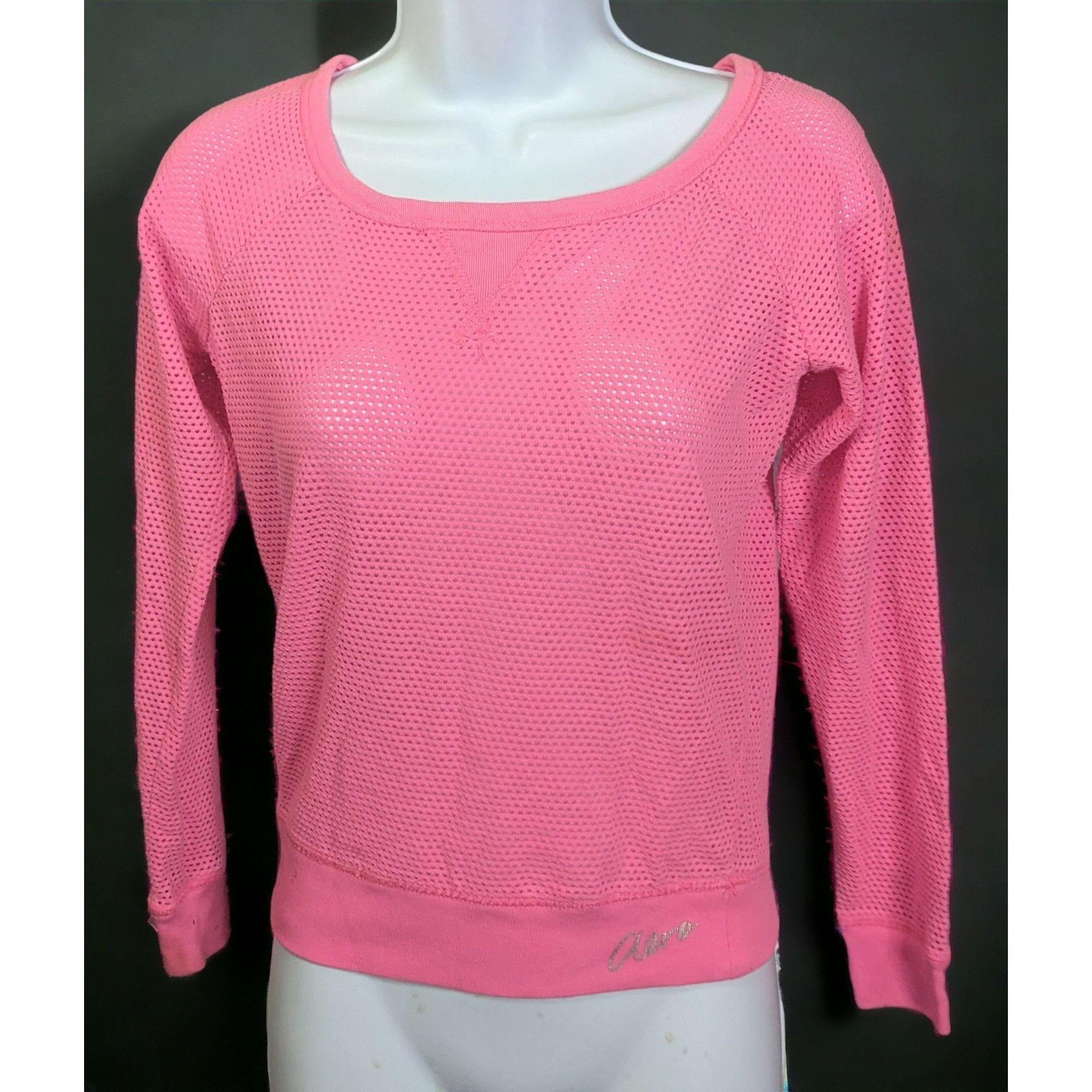 Other Aero Y2K Pink Mesh Top | Grailed