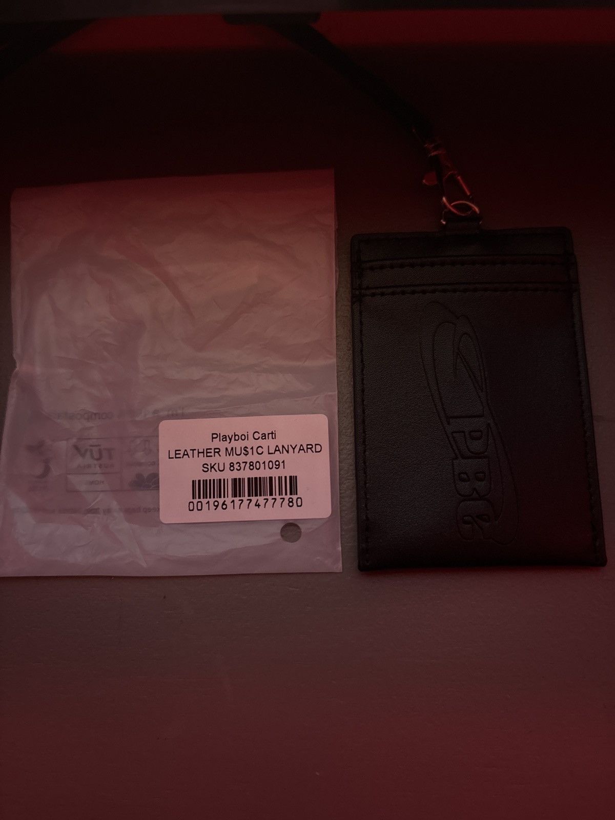 Playboi Carti PBC ID Lanyard | Grailed