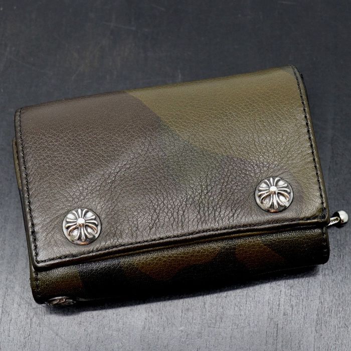 Chrome Hearts Chrome Hearts Tri-Fold Camo Wallet | Grailed