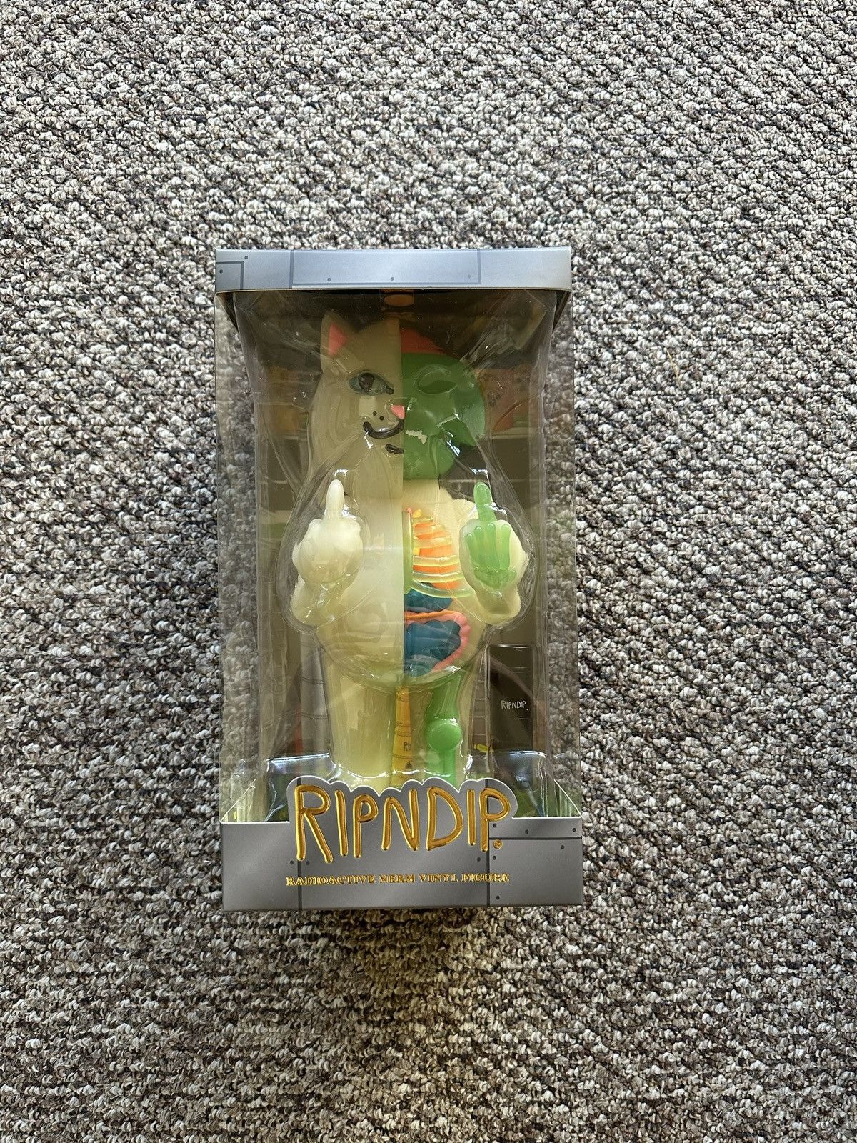 Rip N Dip Rip N Dip Limited Edition Radioactive Nerm Vinyl Figure | Grailed