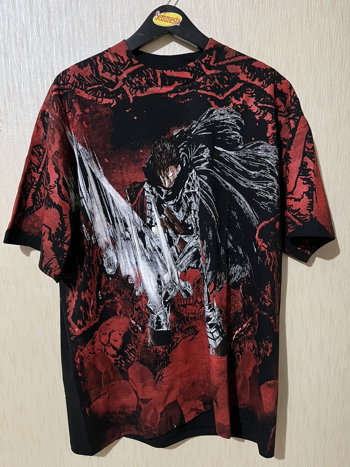 Anima × Japanese Brand × Vintage MODERN BOOTLEG BERSERK “GUTS vs GOD ...