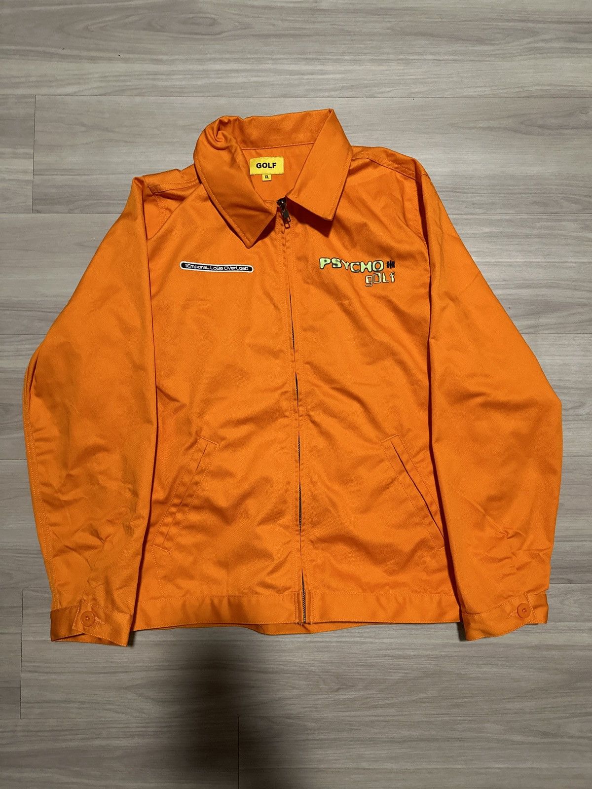 Golf Wang Golf Wang Biohazard Orange Work Jacket | Grailed