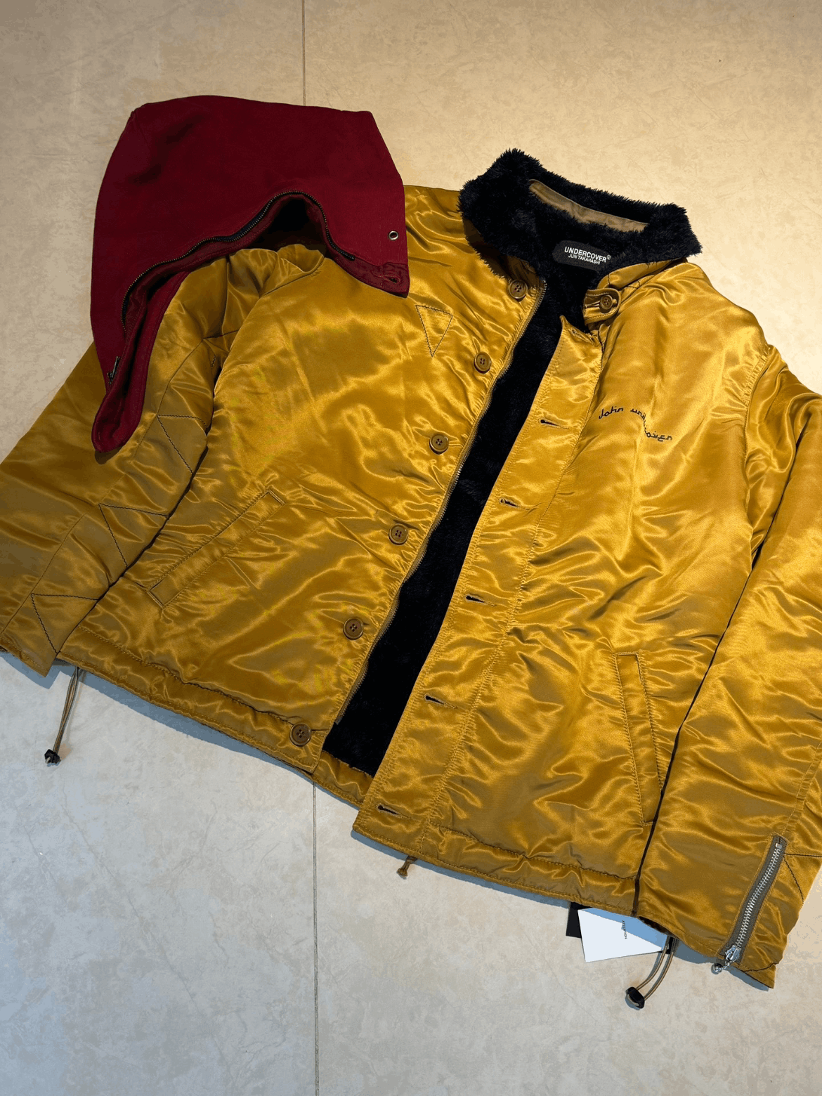 Undercover Undercover Fur Inside Coach Jacket | Grailed