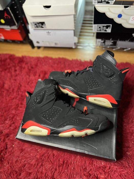Jordan Brand Nike Air Jordan 6 Black Infrared (2019) | Grailed