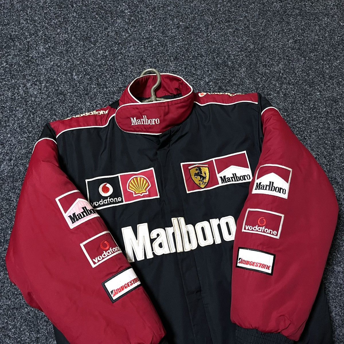 Ferrari × Marlboro × Racing Ferrari Marlboro jacket racing vintage ...