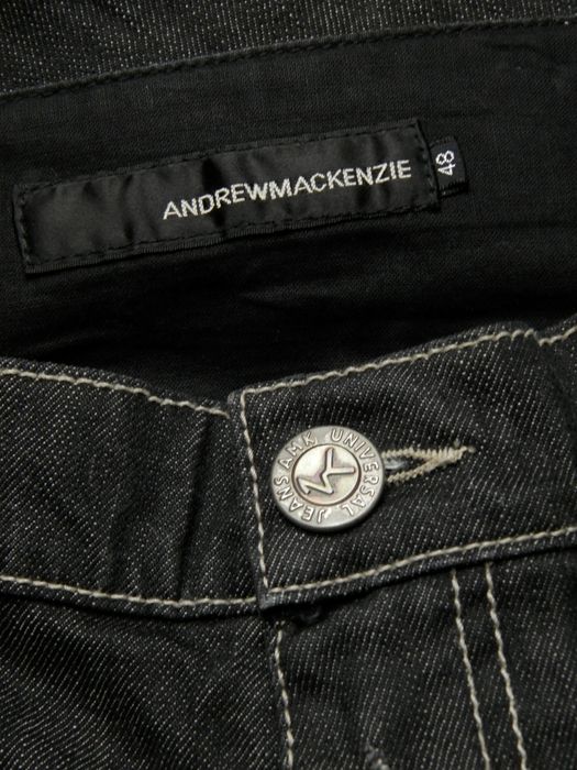 Andrew Mackenzie 🔥🔥🔥 Black straight denim jeans | Grailed